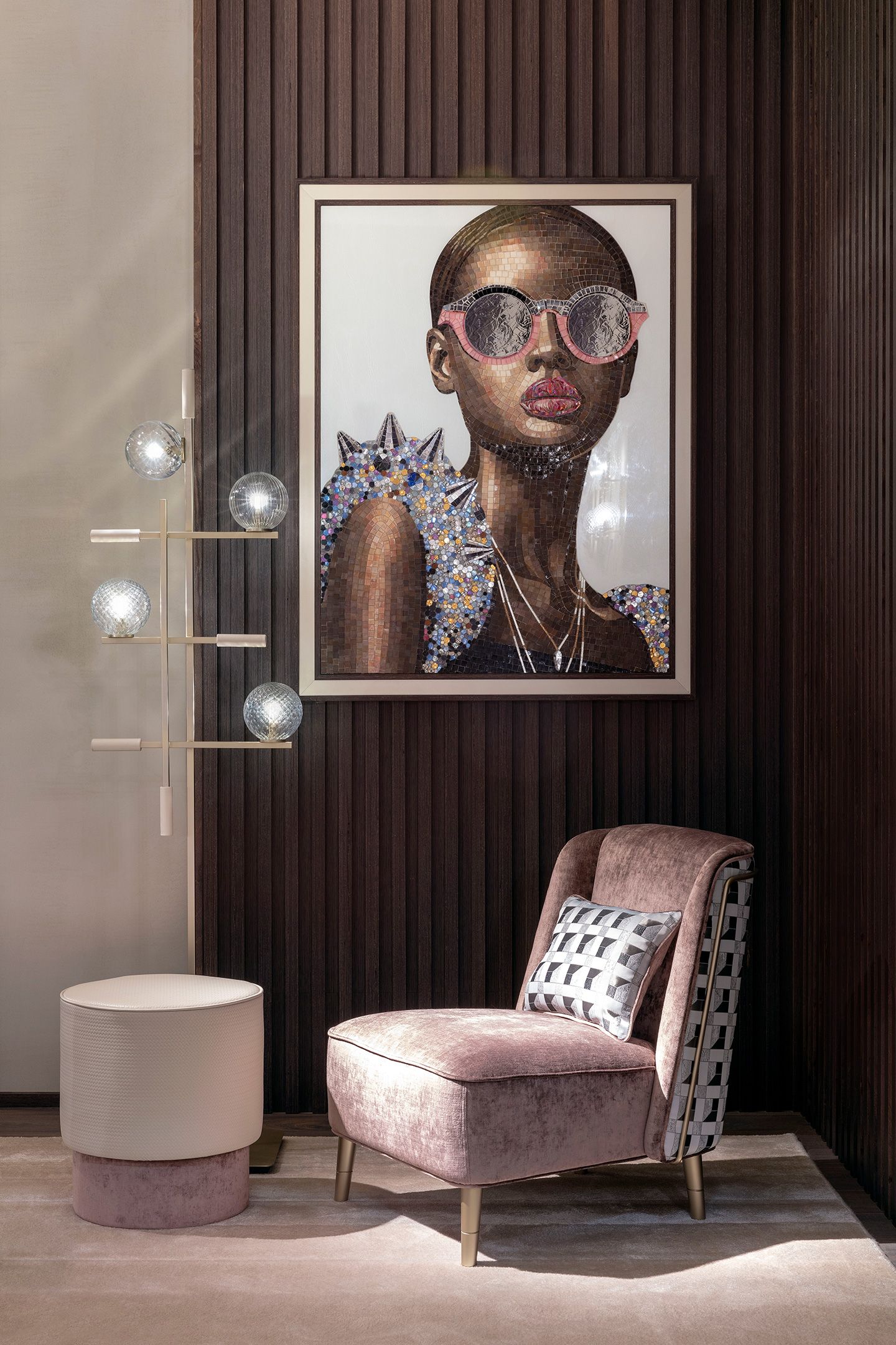 TRIS | Floor lamp Tris Collection By Sicis design Massimiliano Raggi