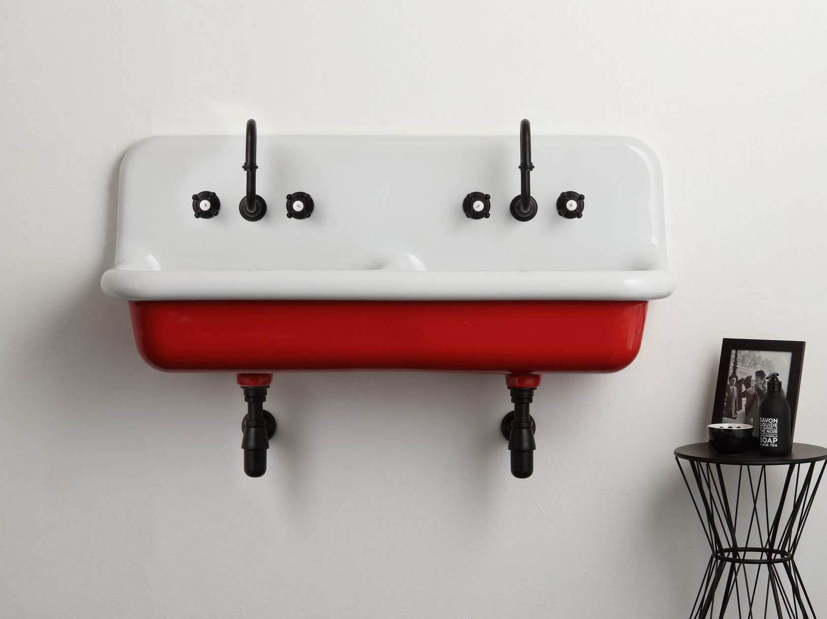 TRUECOLORS TCL120 | Lavabo double Collection TrueColors By BLEU PROVENCE