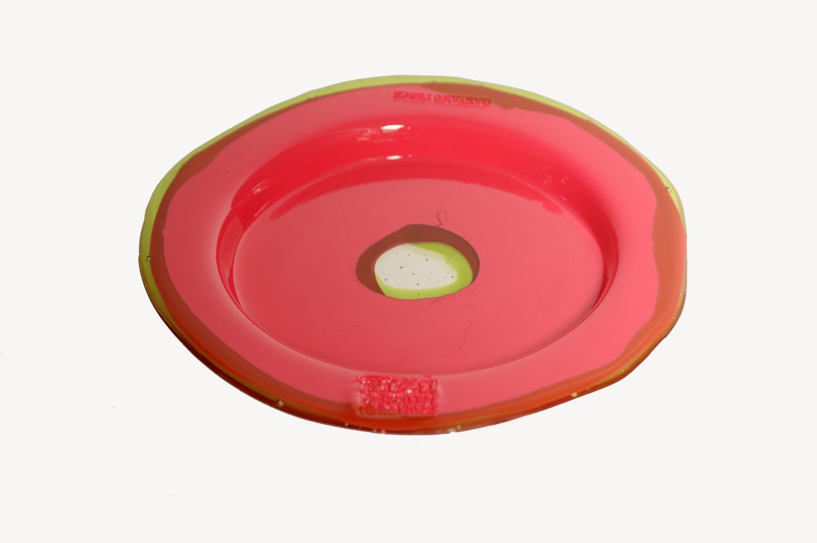 FISH DESIGN Round resin tray By Corsi Design | design Gaetano Pesce