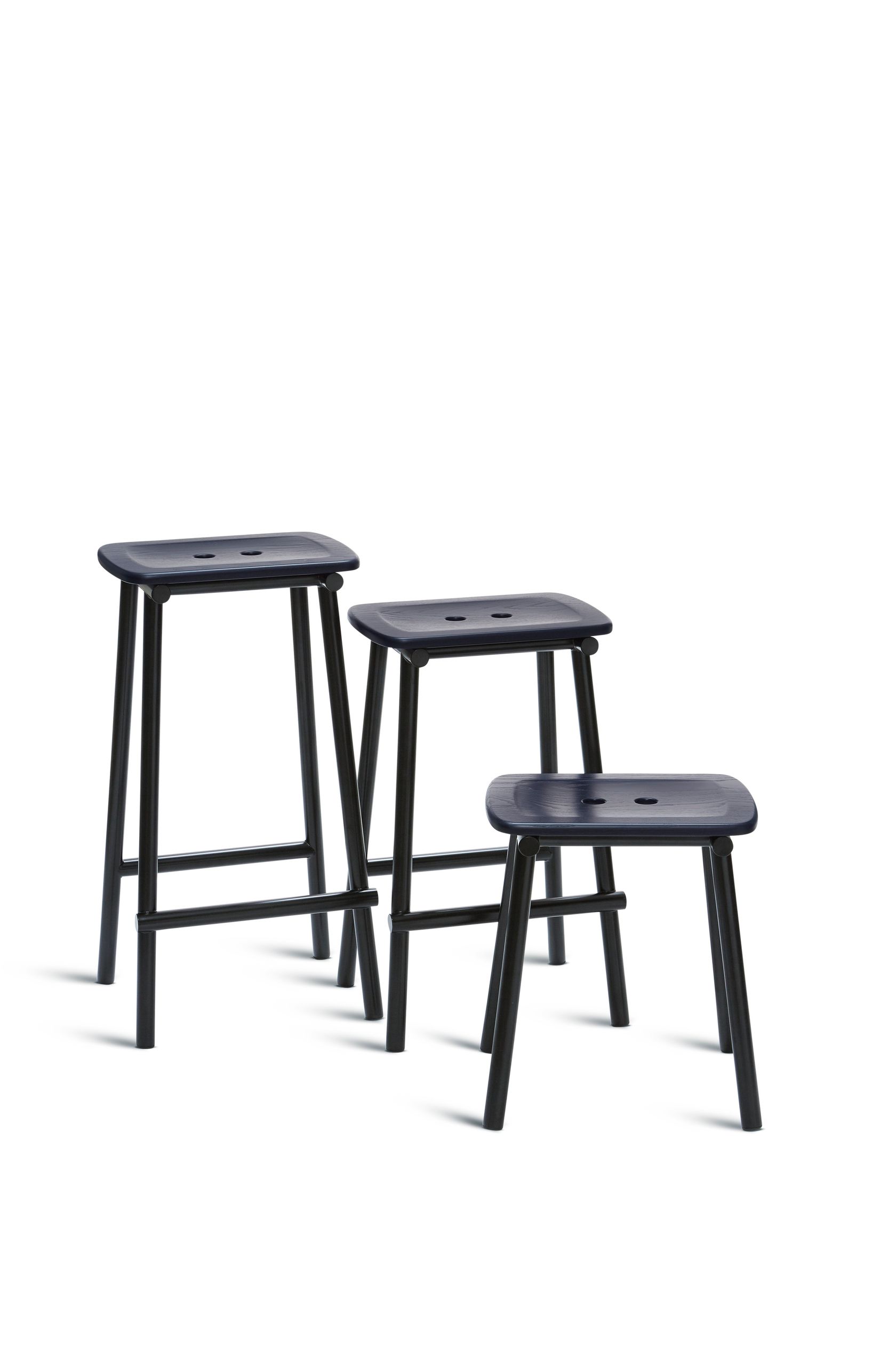 TUBBY TUBE Steel and wood stool By PLEASE WAIT to be SEATED | design ...