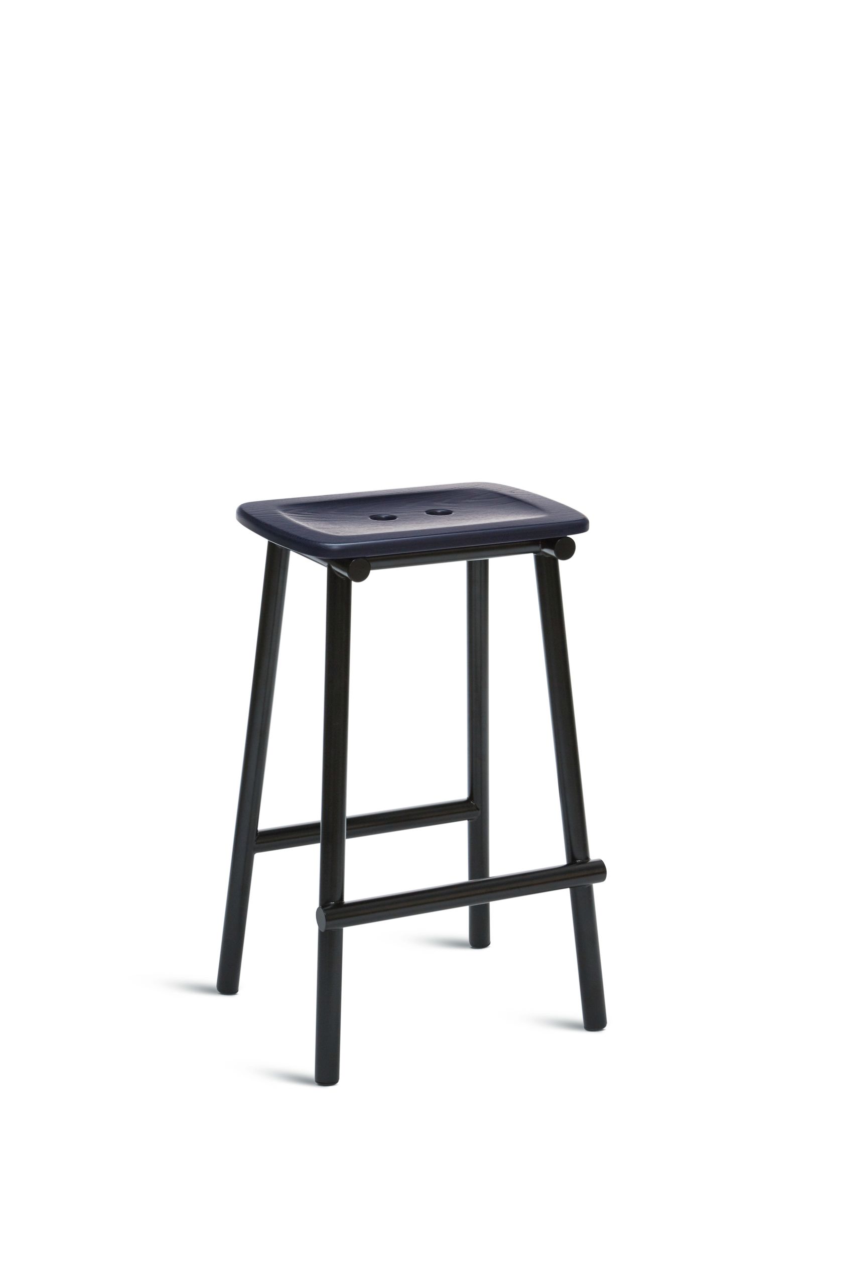 TUBBY TUBE Steel and wood stool By PLEASE WAIT to be SEATED | design ...