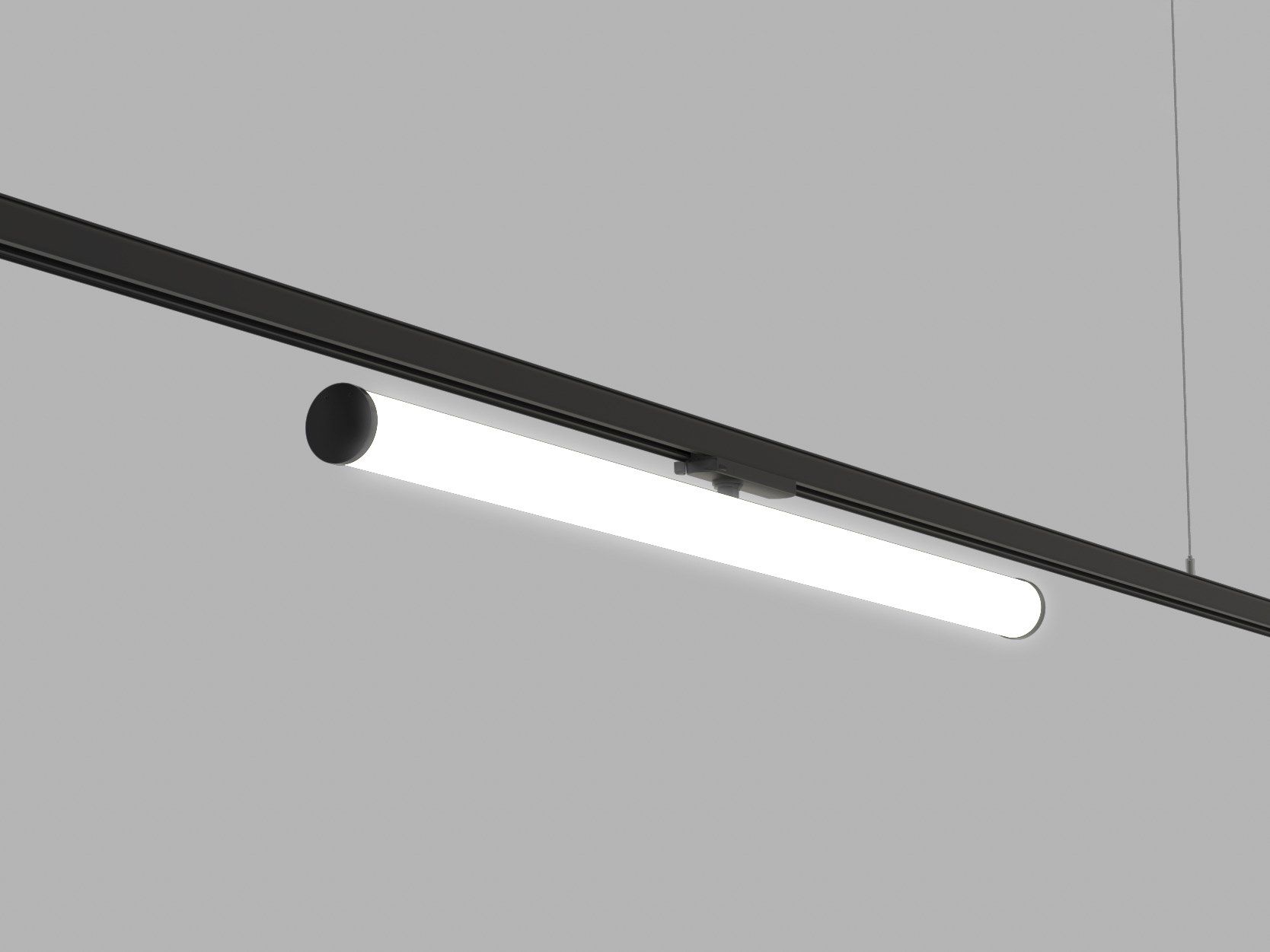 TUBE 6.0 TRACK LED aluminium track-Light By Essenzialed | design ...