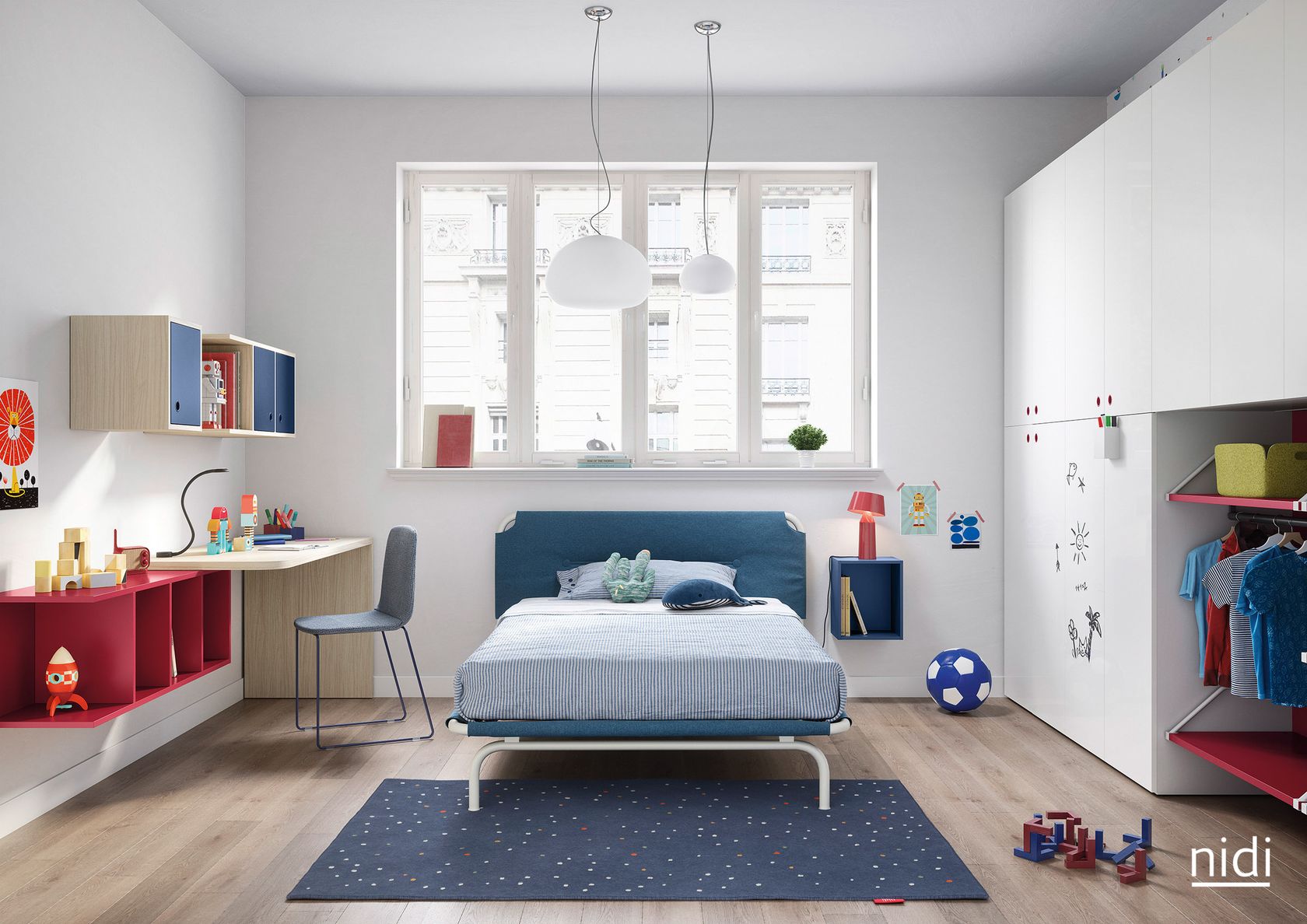 Kids single bed TUBE By Nidi