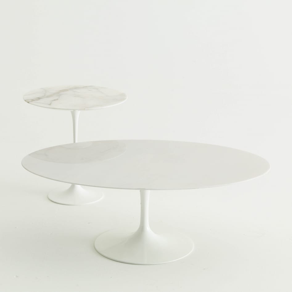 TULIP | Table basse ronde By KNOLL design Eero Saarinen