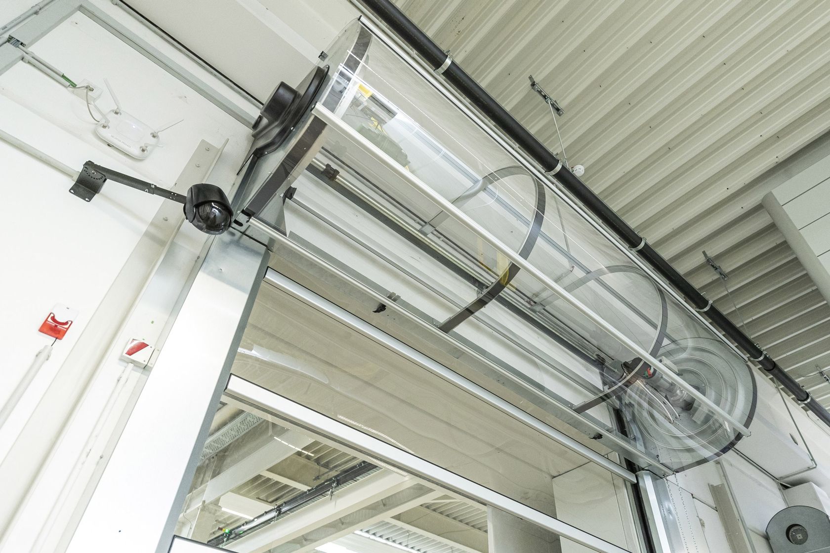 TURBOLUX Rapid vertical roll-up door By HÖRMANN ITALIA