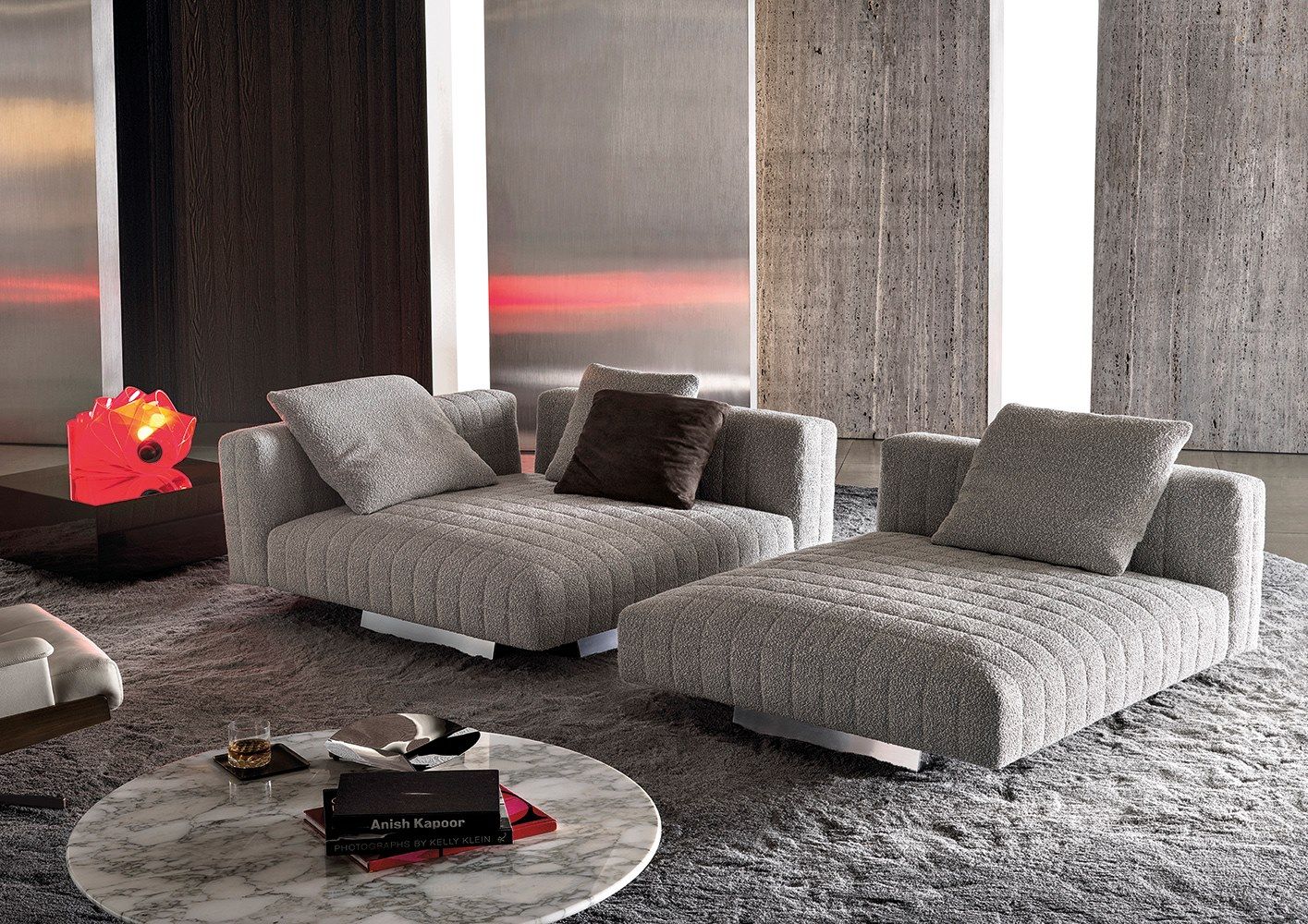 TWIGGY Modular sofa By Minotti | design Rodolfo Dordoni