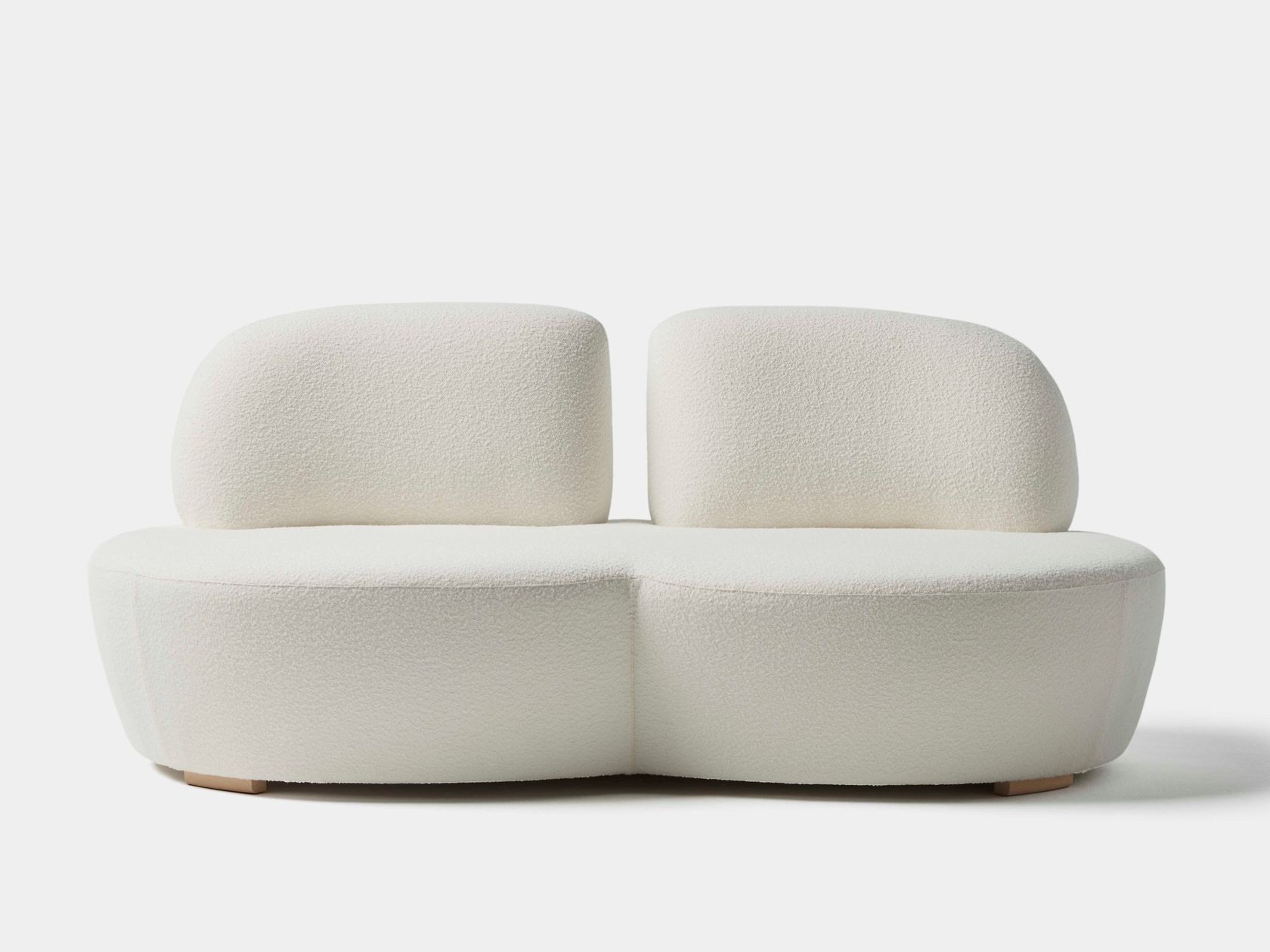 TWIN MOON 2 seater fabric sofa By Missana | design Pepe Albargues