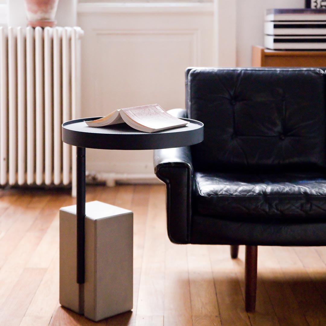 TWIST | Side table Twist Collection By lyon béton design Alexandre Dubreuil