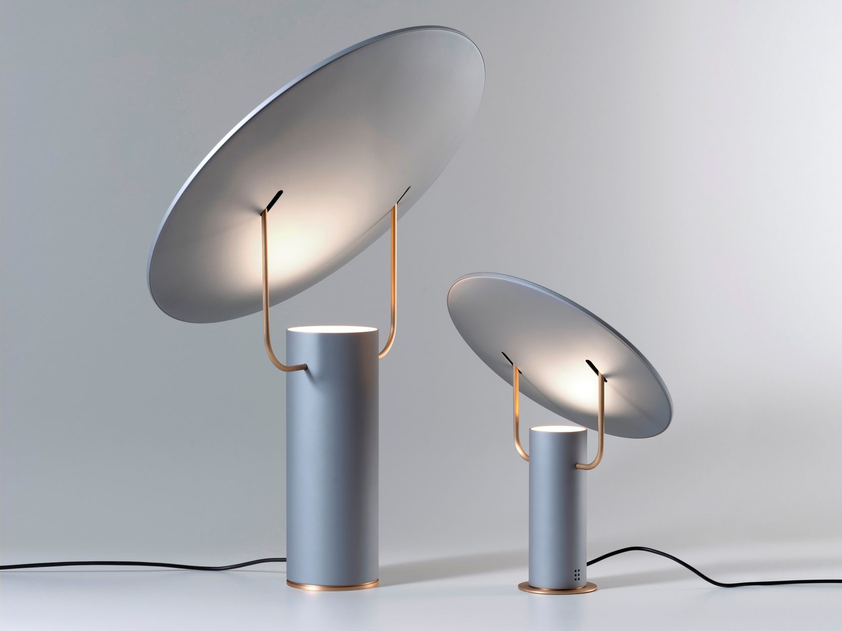 TX1 Grey Table lamp By Martinelli Luce
