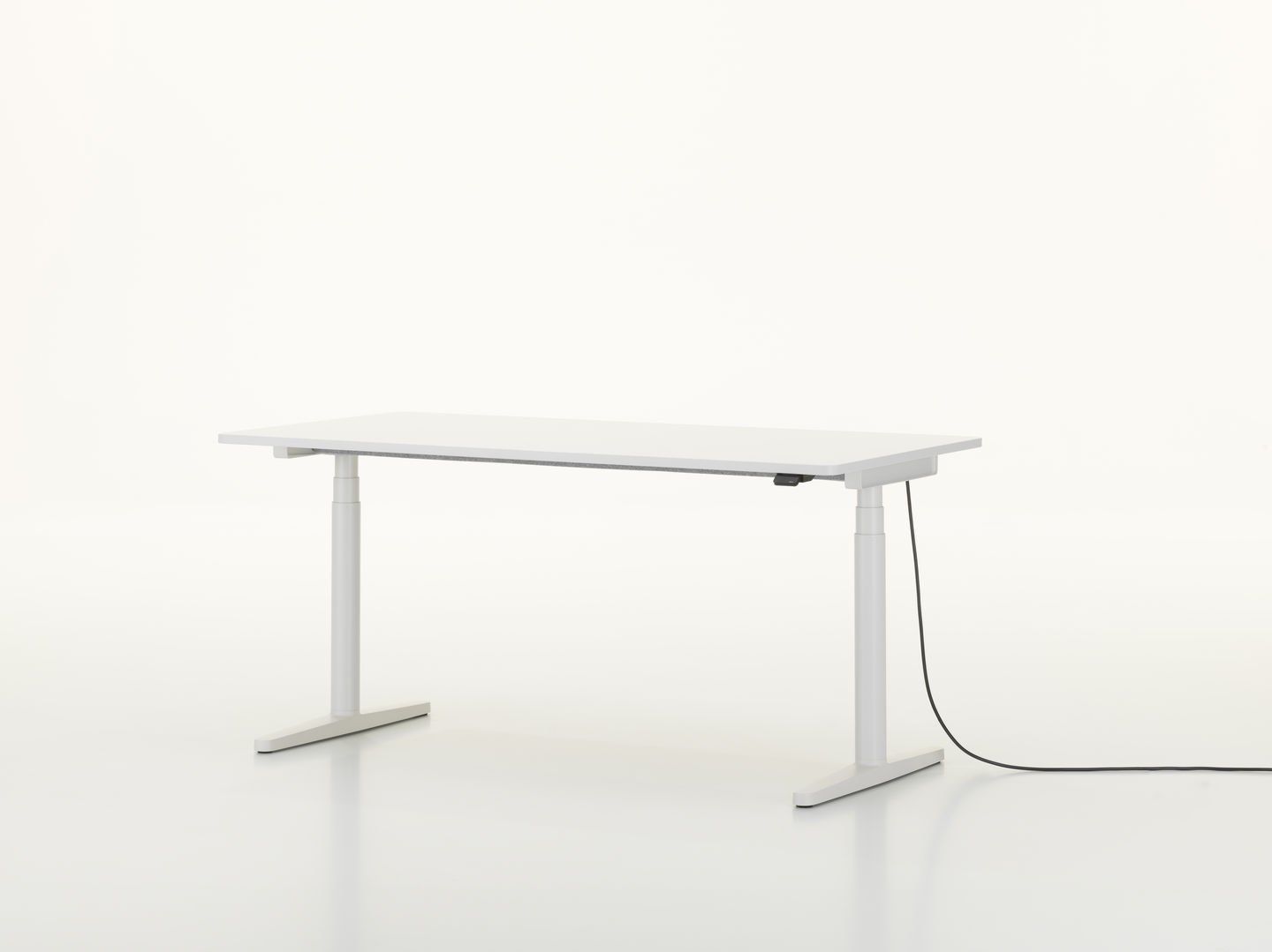 TYDE 2 Height-adjustable office desk with electric motion By Vitra ...