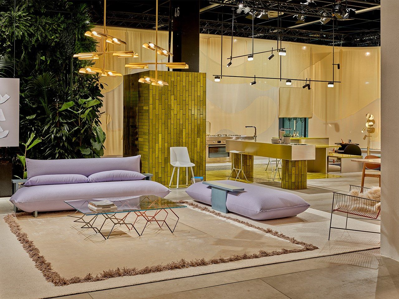 TYPOGRAPHY CILON GANTRY Ceiling lamp By Rakumba