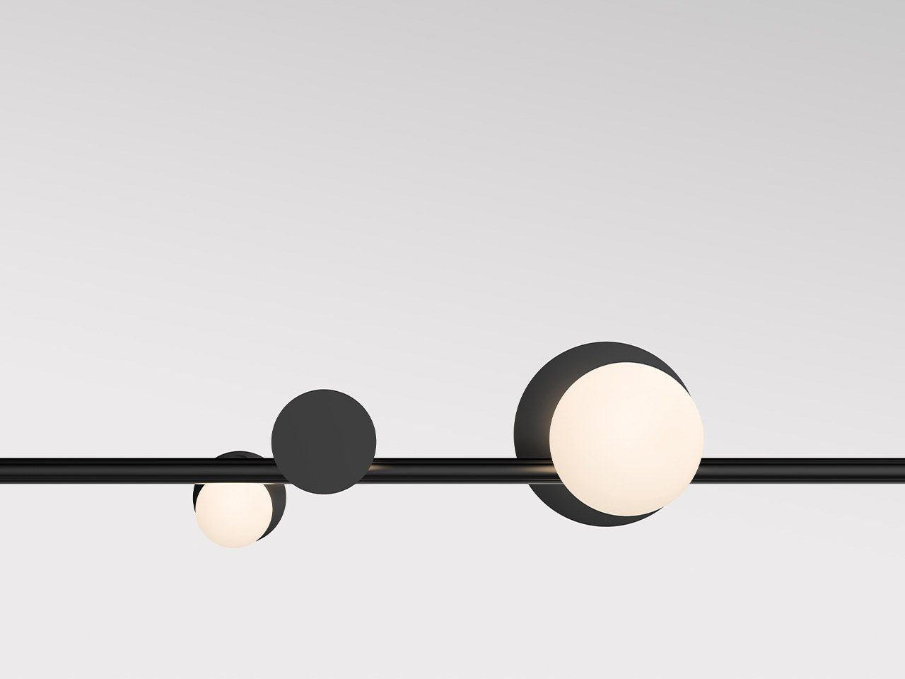 TYPOGRAPHY VELA PENDANT Ceiling lamp By Rakumba