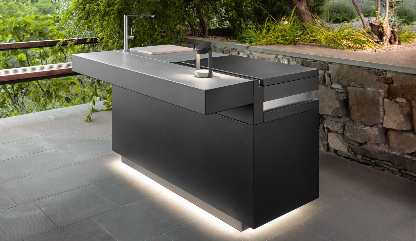 TIKAL Outdoor kitchen By Talenti | design Nicola De Pellegrini