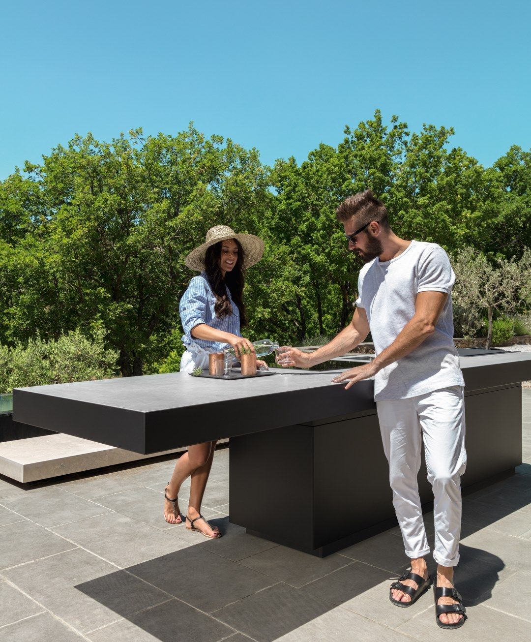TIKAL Outdoor kitchen By Talenti | design Nicola De Pellegrini