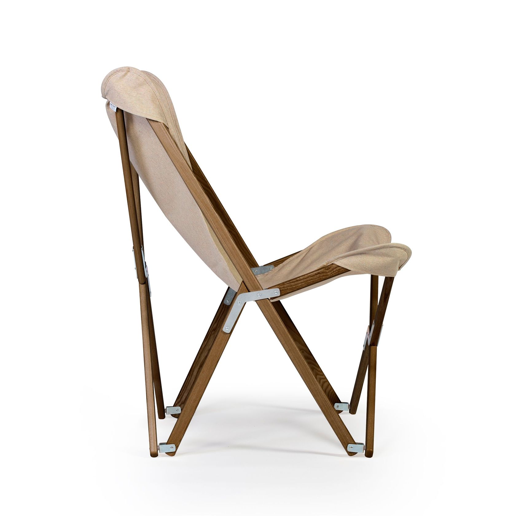 TRIPOLINA CHAIR AVENA Low lounge chair By Telami