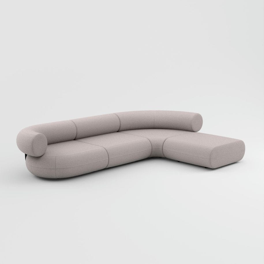 FAT SOFA Modular fabric sofa By Tom Dixon | design Tom Dixon designer