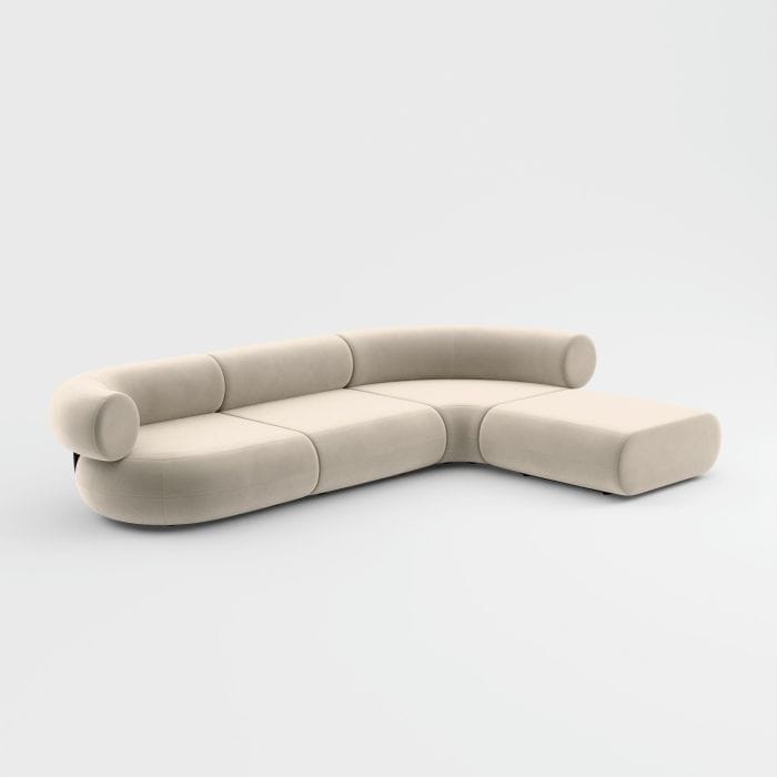 FAT SOFA Modular fabric sofa By Tom Dixon | design Tom Dixon designer