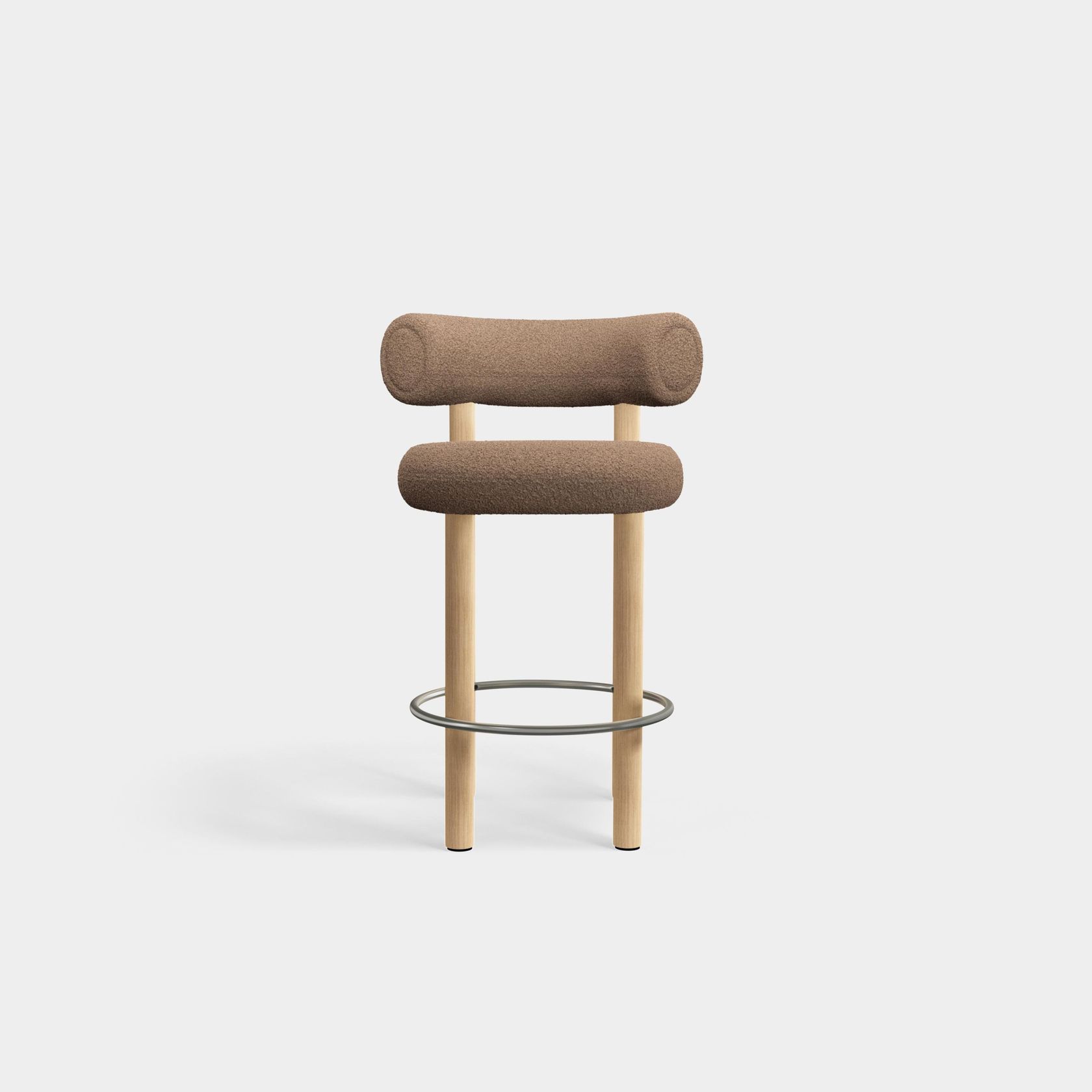 FAT STOOL High upholstered fabric stool By Tom Dixon | design Tom Dixon ...