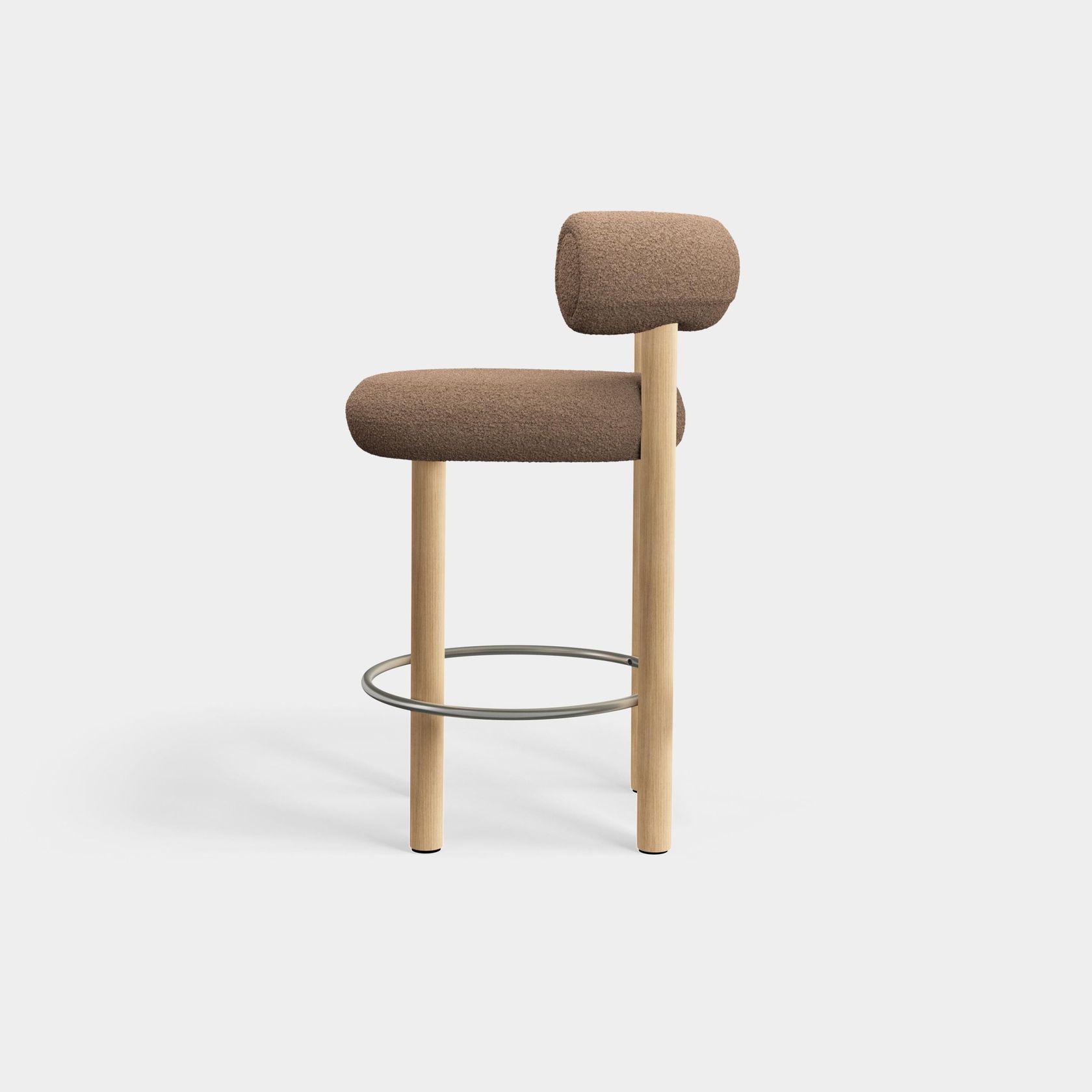 FAT STOOL High upholstered fabric stool By Tom Dixon | design Tom Dixon ...