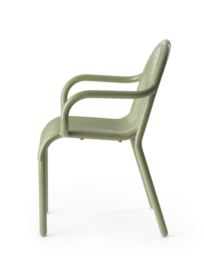 GROOVE ARM CHAIR Garden chair By Tom Dixon