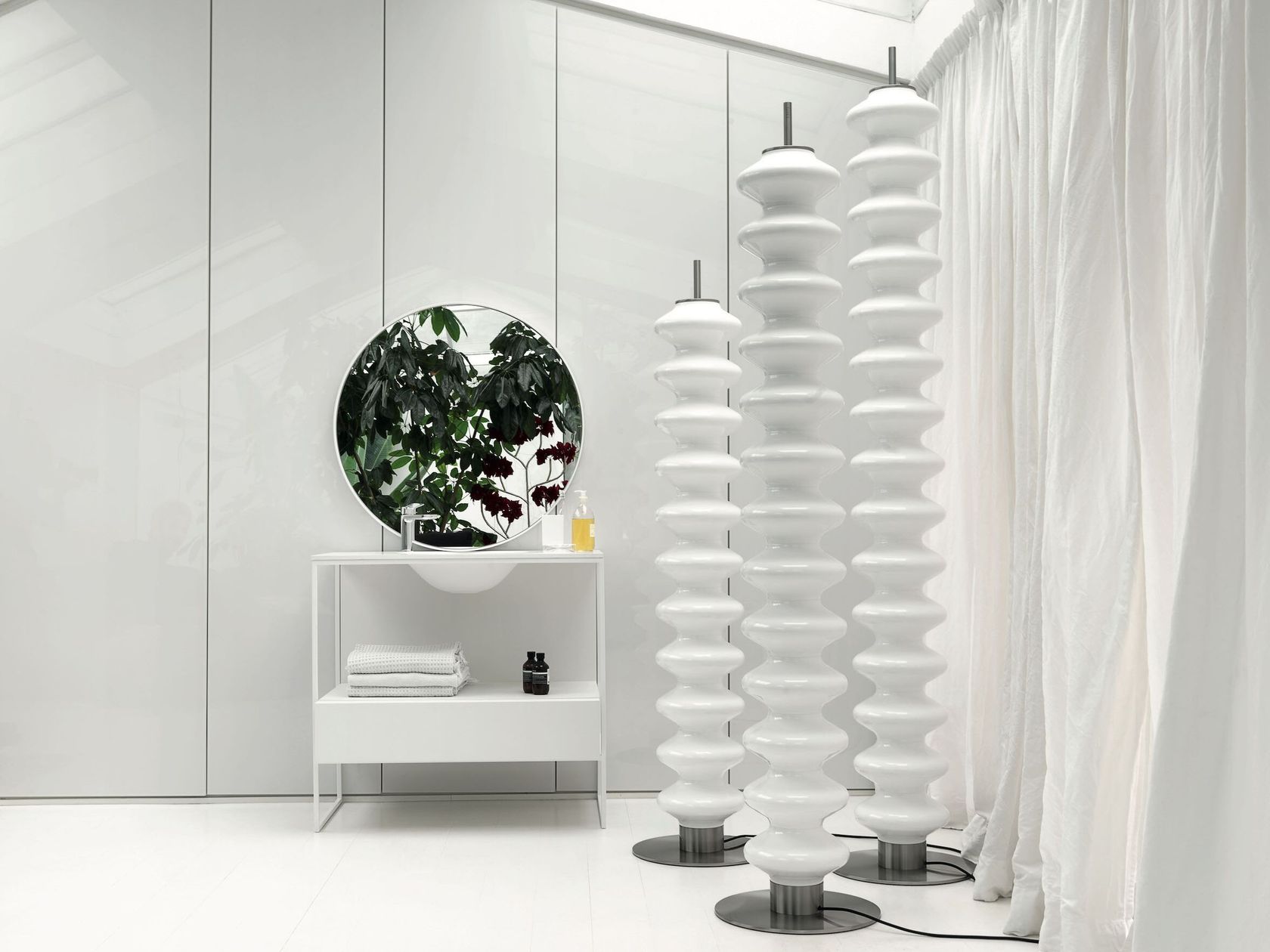 MILANO FREE-STANDING Electric floor-standing decorative radiator By ...