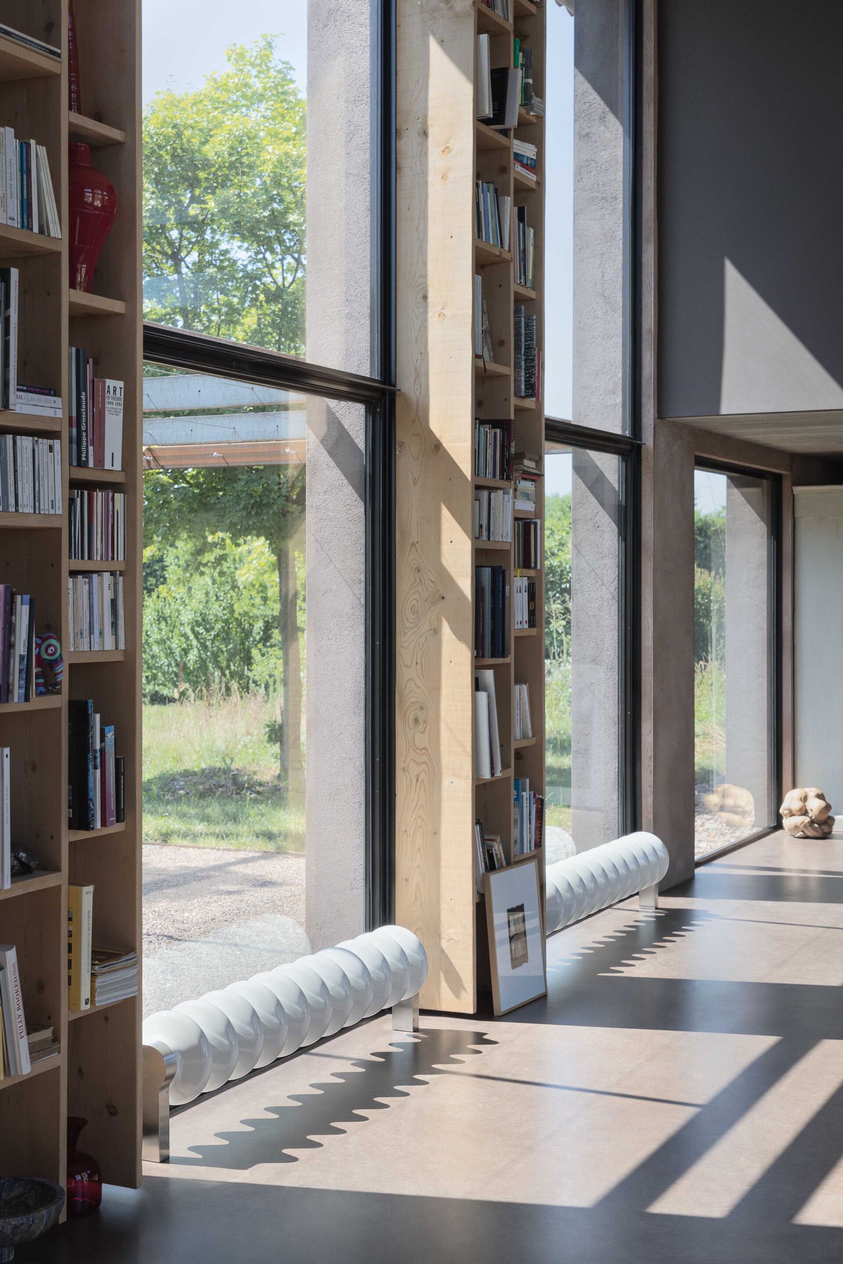 ELEMENTS Horizontal powder coated steel decorative radiator By Tubes ...