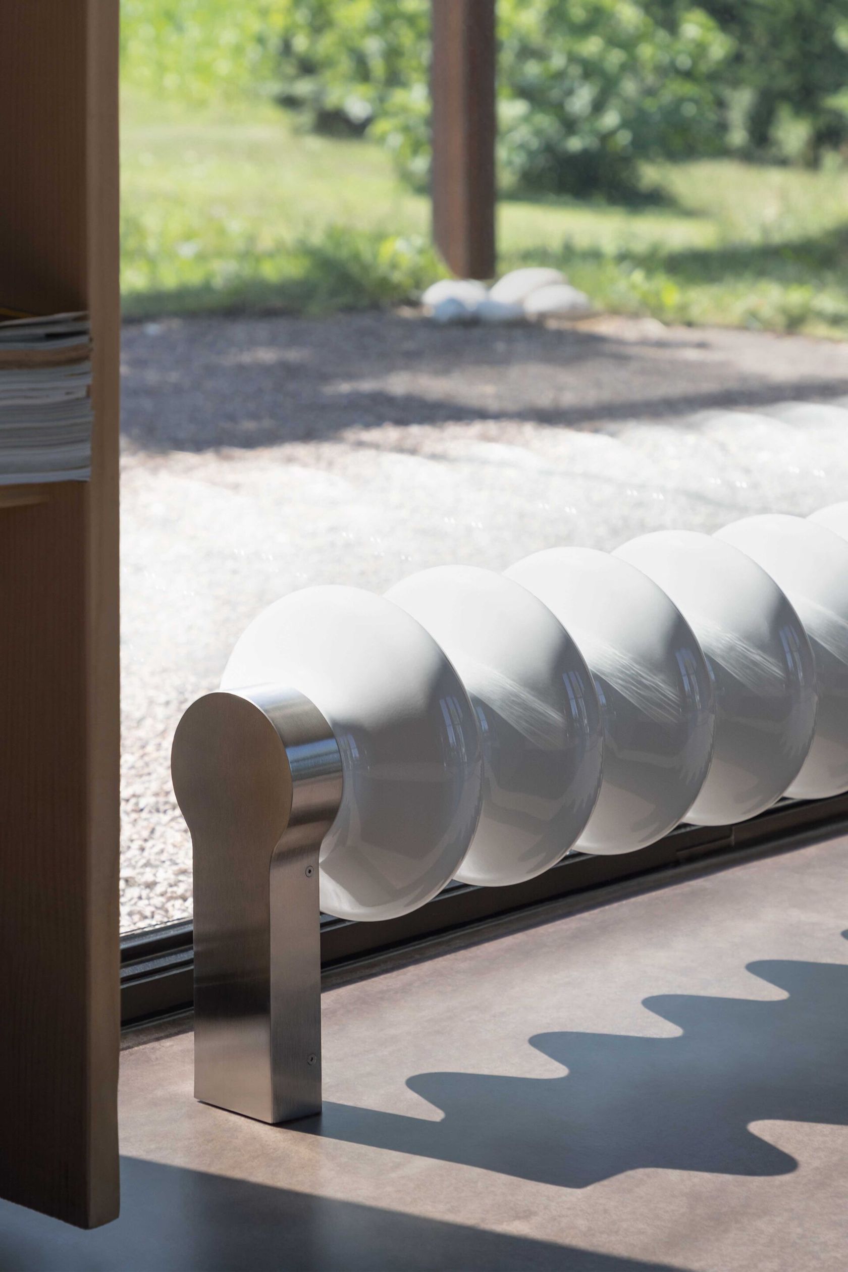 ELEMENTS Horizontal powder coated steel decorative radiator By Tubes ...