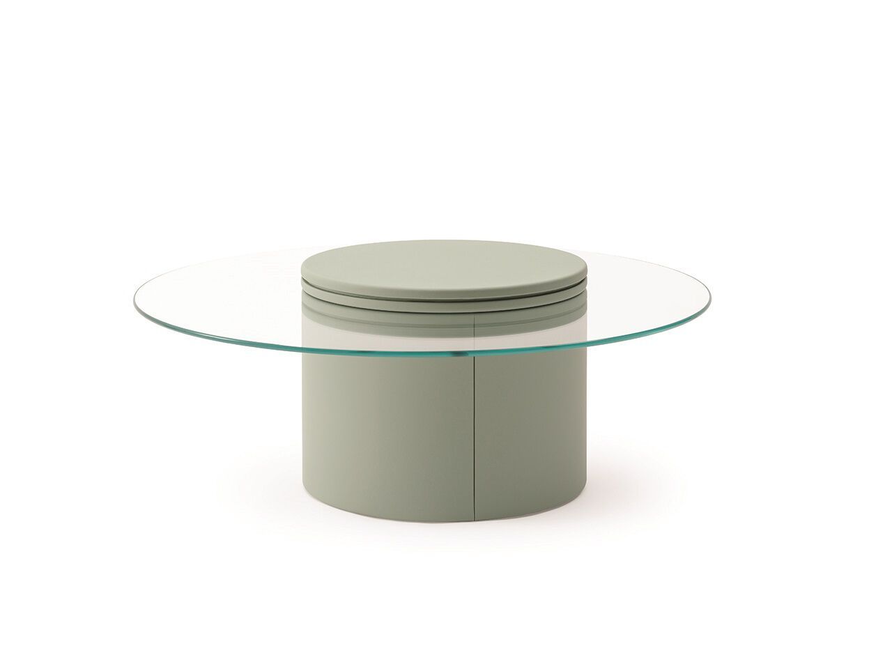ROMA Glass coffee table By Turri | design Monica Armani