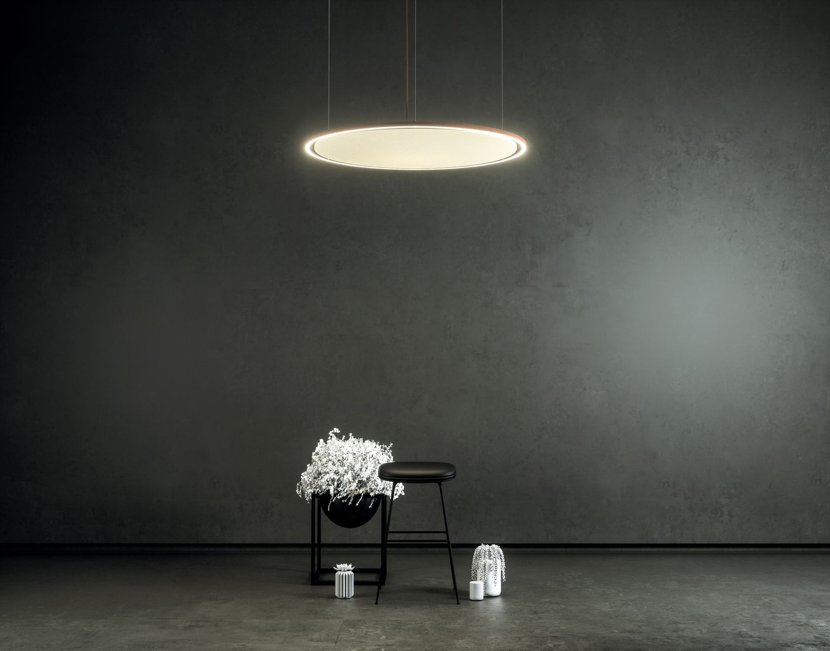 U-LIGHT ACOUSTIC | Acoustic pendant lamp By AXOLIGHT design Timo Ripatti