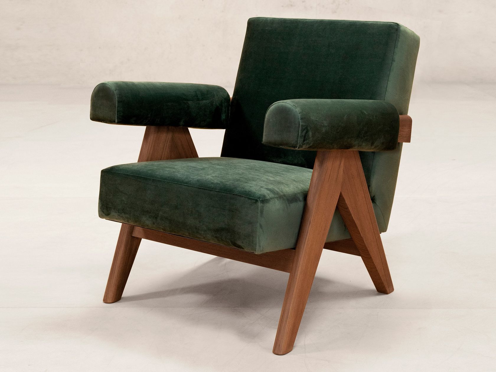 PROJECT CHANDIGARH Fabric armchair with armrests By Phantom Hands ...