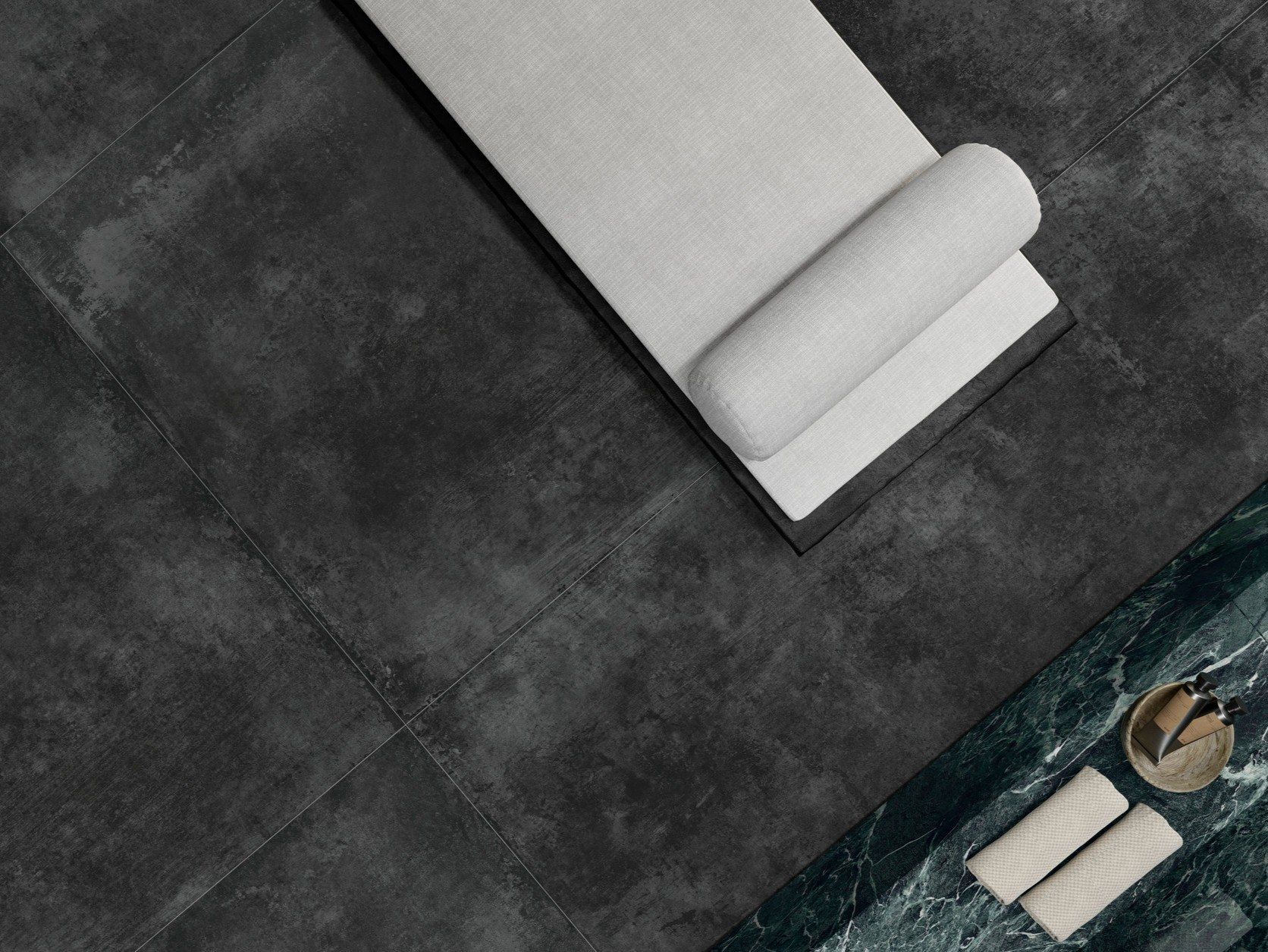 ULTRA CON.CREA. - DOVE GREY Indoor/outdoor porcelain stoneware wall ...