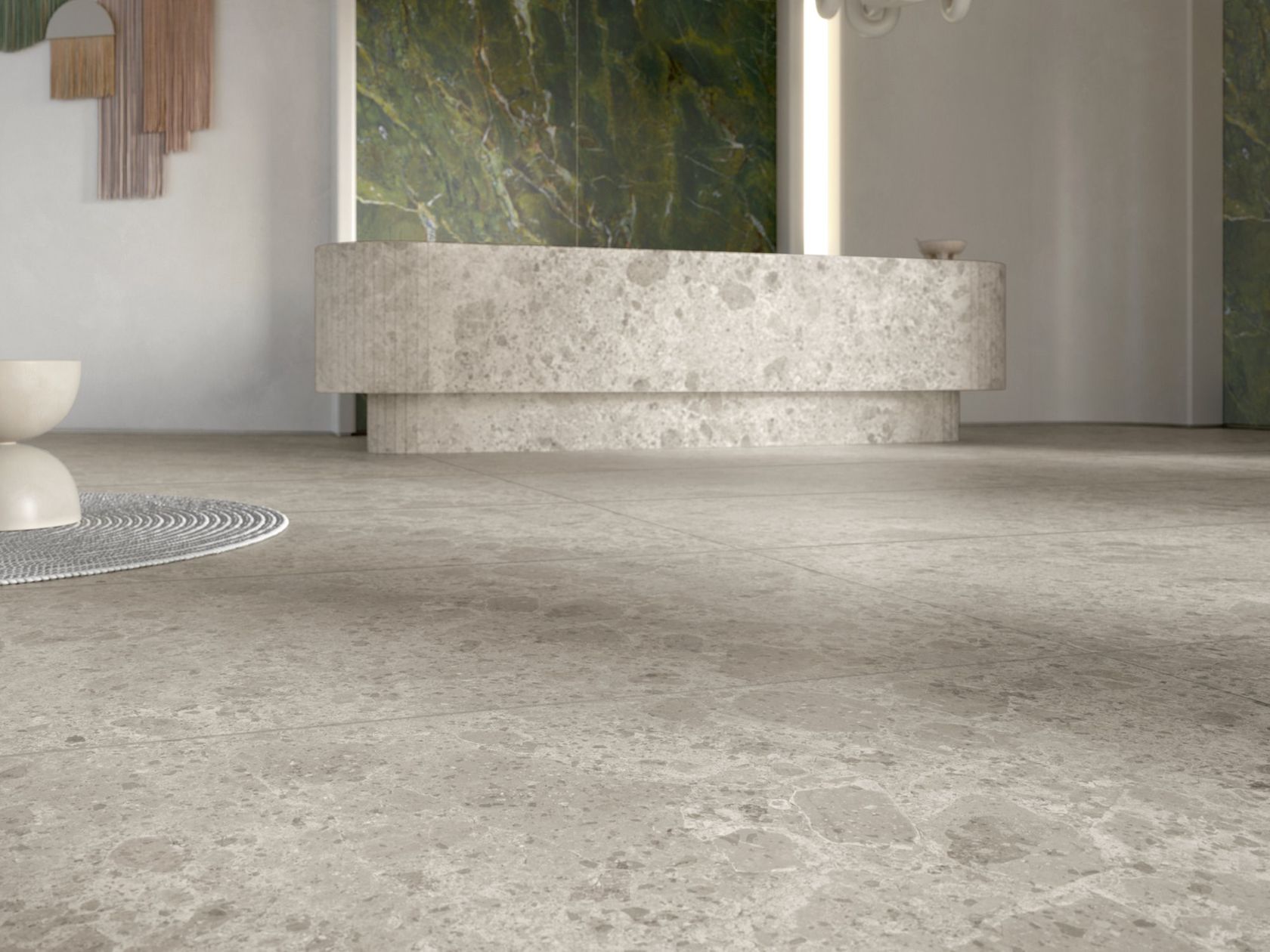 ULTRA FRAGMENTA - GRIGIO LUMINOSO wall/floor tiles By ARIOSTEA