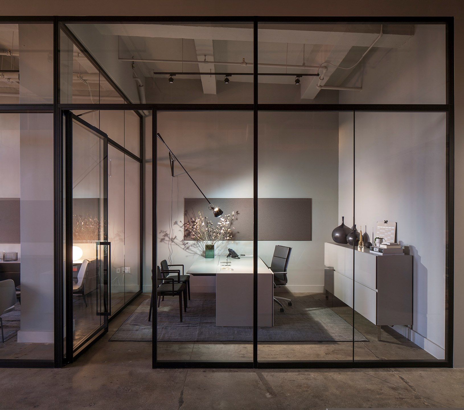 ULTRALIGHT PARTITIONS Glass office partition By IOC project partners