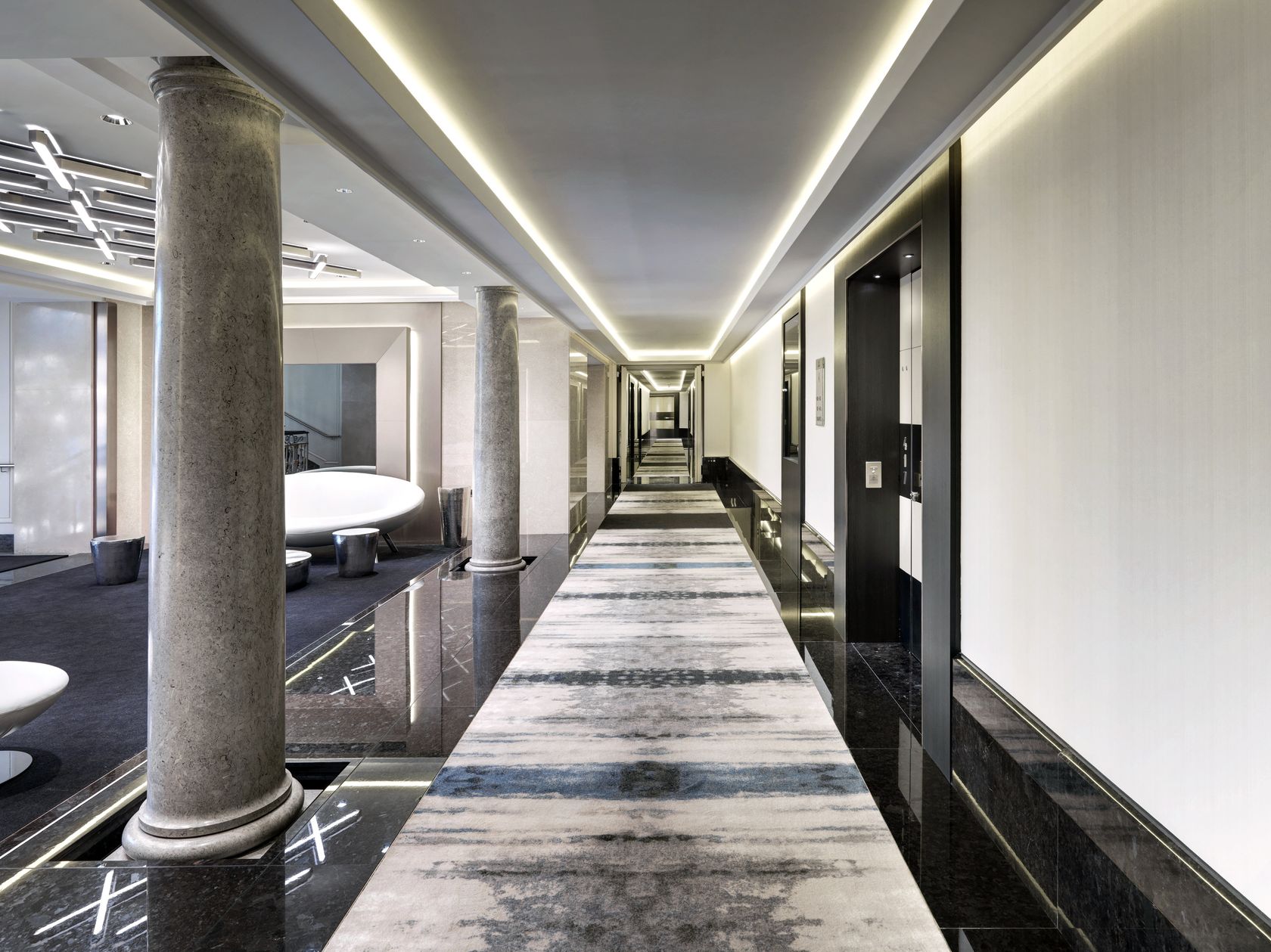 Perfil para a iluminação linear RGB UNDERSCORE 15 Coleção Underscore By ...