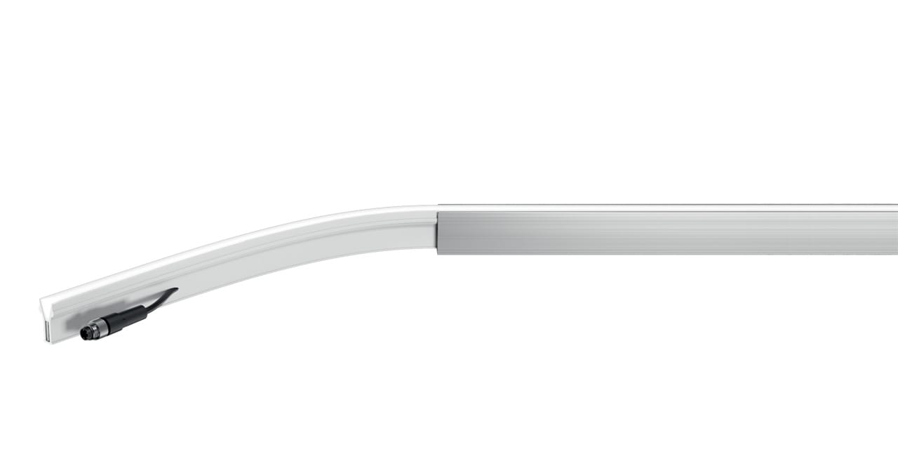 UNDERSCORE INOUT - SIDE BEND RGB linear lighting profile for LED modules By iGuzzini
