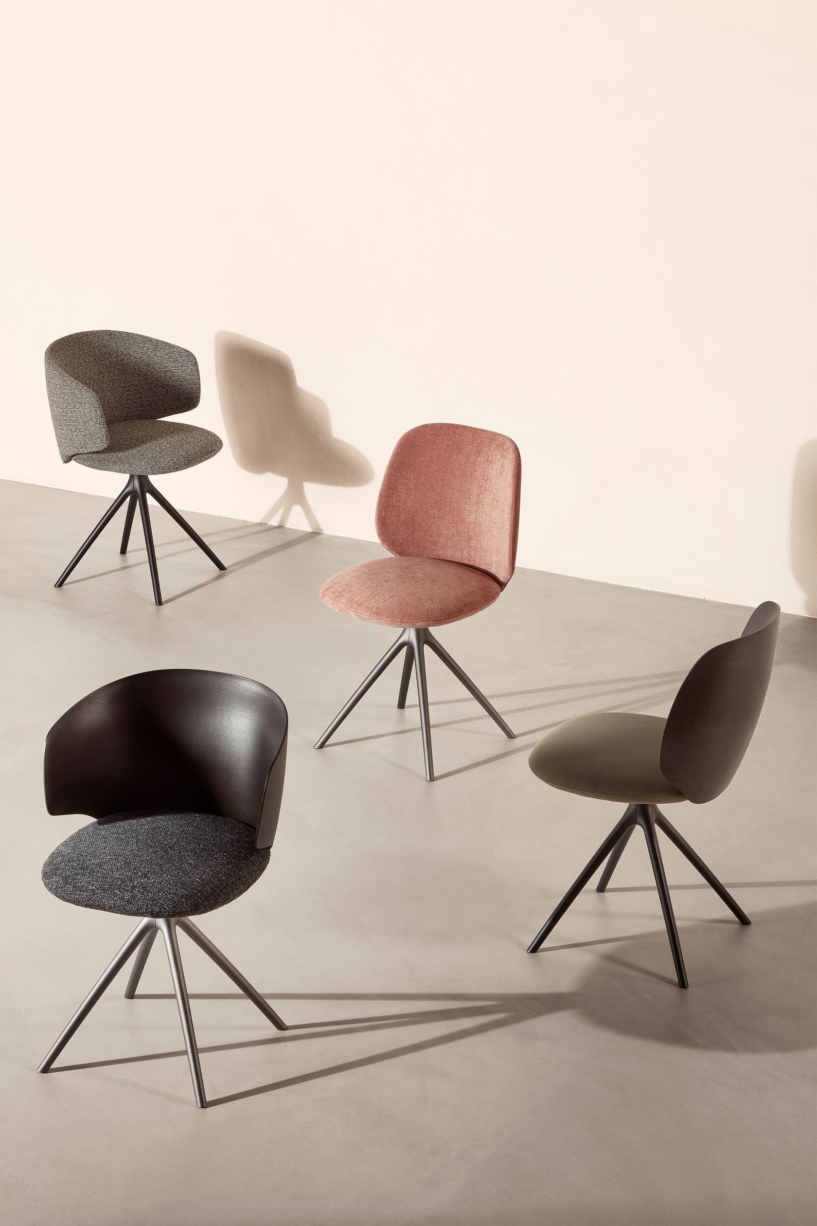 UNIVERSAL COLLECTION | Swivel chair By MDF Italia design Jean-Marie Massaud