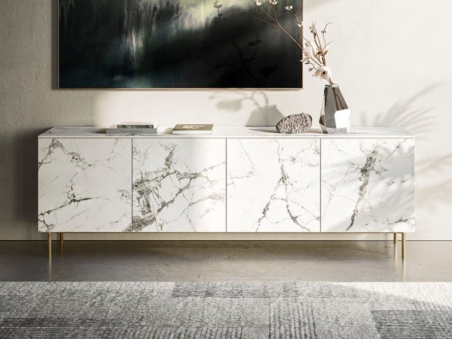 UNIVERSAL | Ceramic sideboard By Calligaris design Gabriele & Oscar Buratti