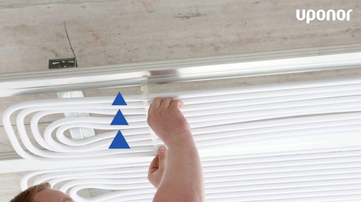 Radiant ceiling panel UPONOR THERMATOP M By UPONOR