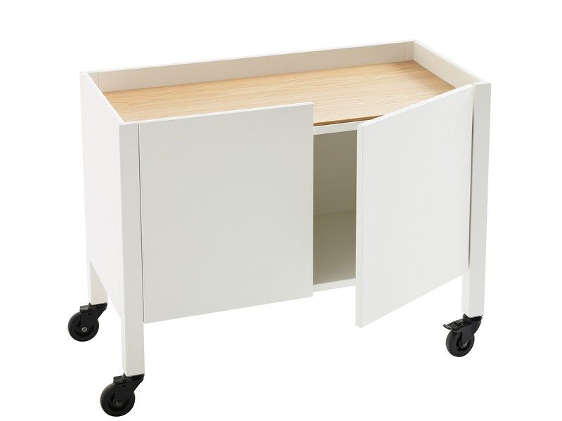 UPPER MDF office storage unit with castors By Karl Andersson | design ...