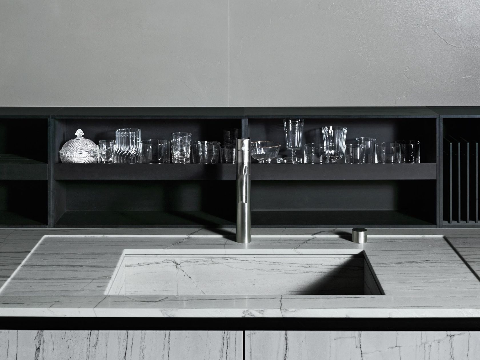 UPPER | PaperStone® Kitchen backsplash By Boffi design Piero Lissoni