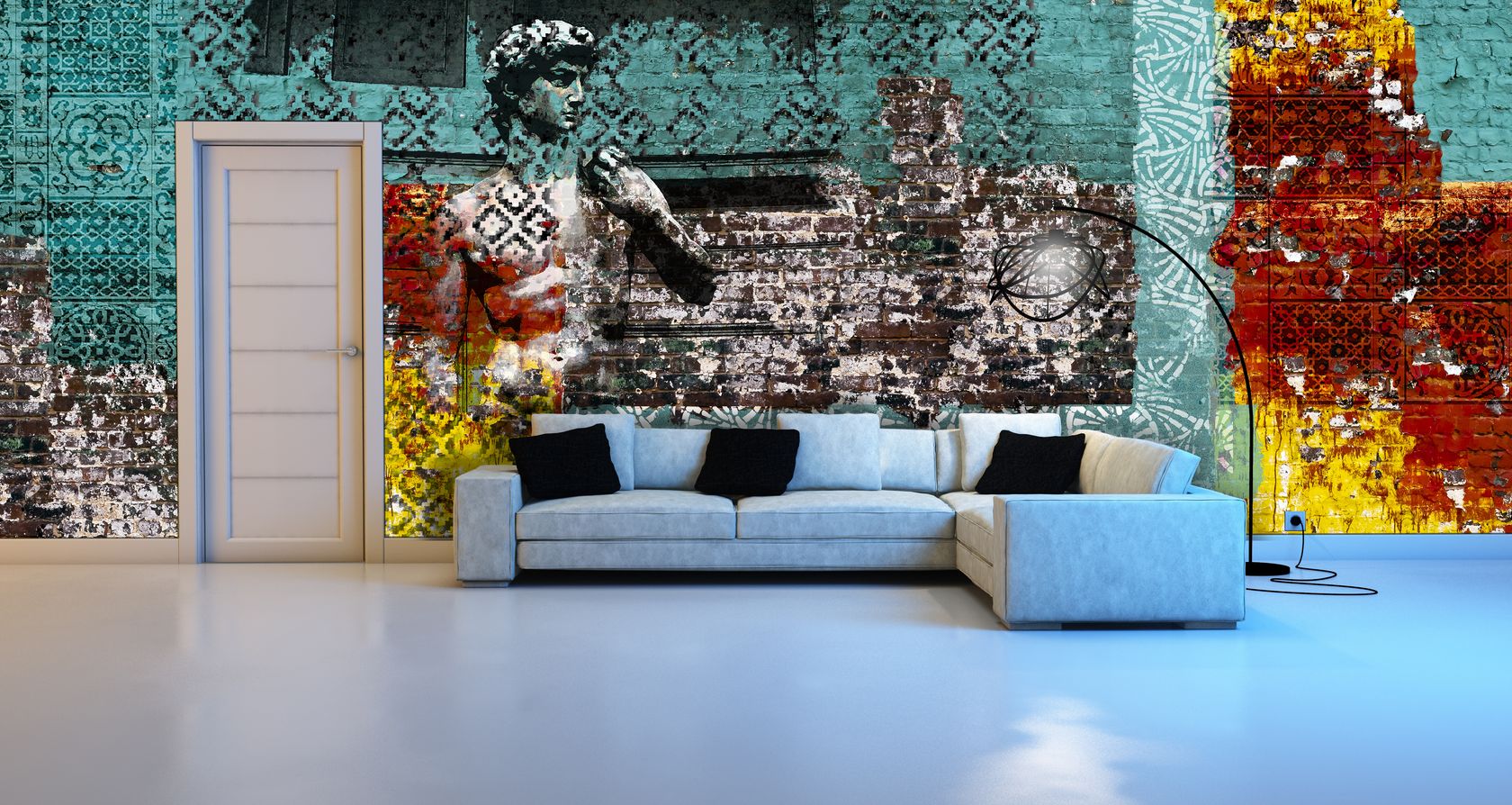 Fire retardant waterproof wallpaper URBAN MASTERPIECE Scenic Wallpapers ...