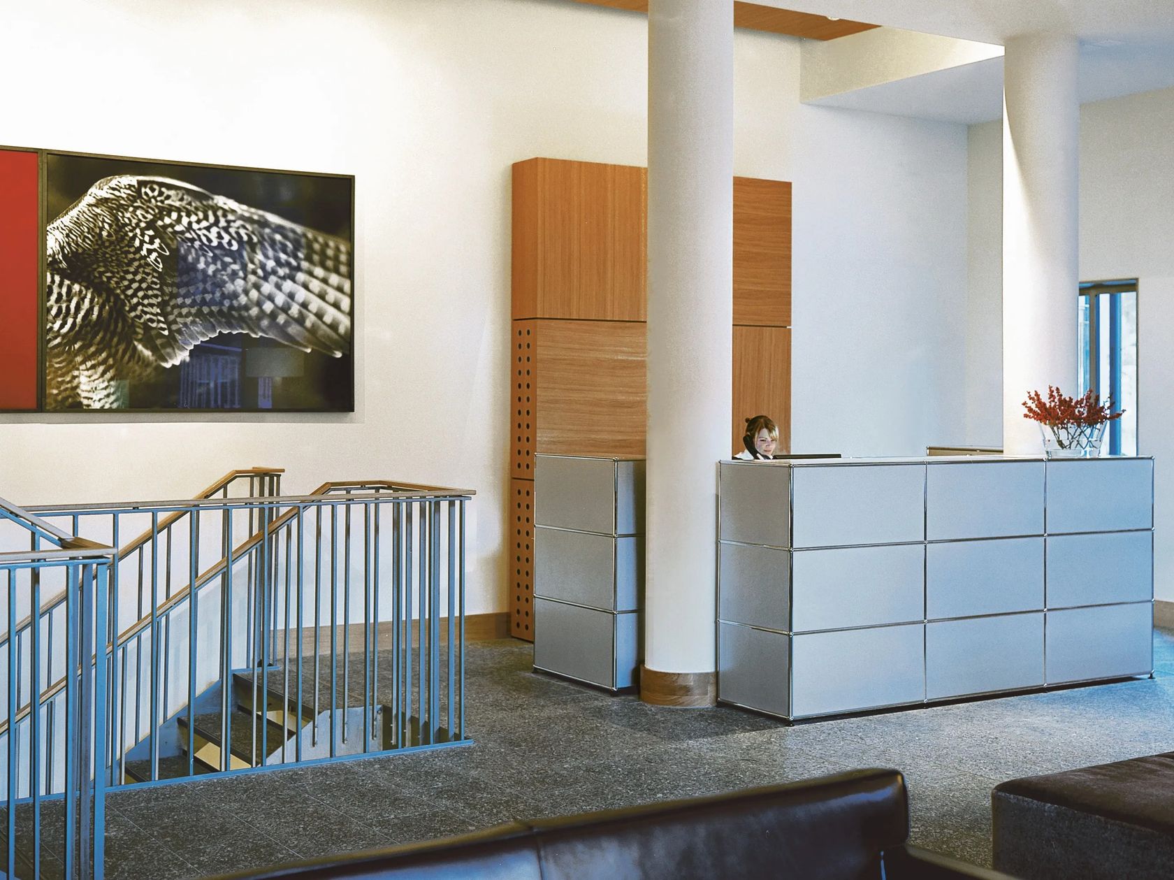 USM HALLER SYSTEM FOR RECEPTION DESKS Reception desk By USM