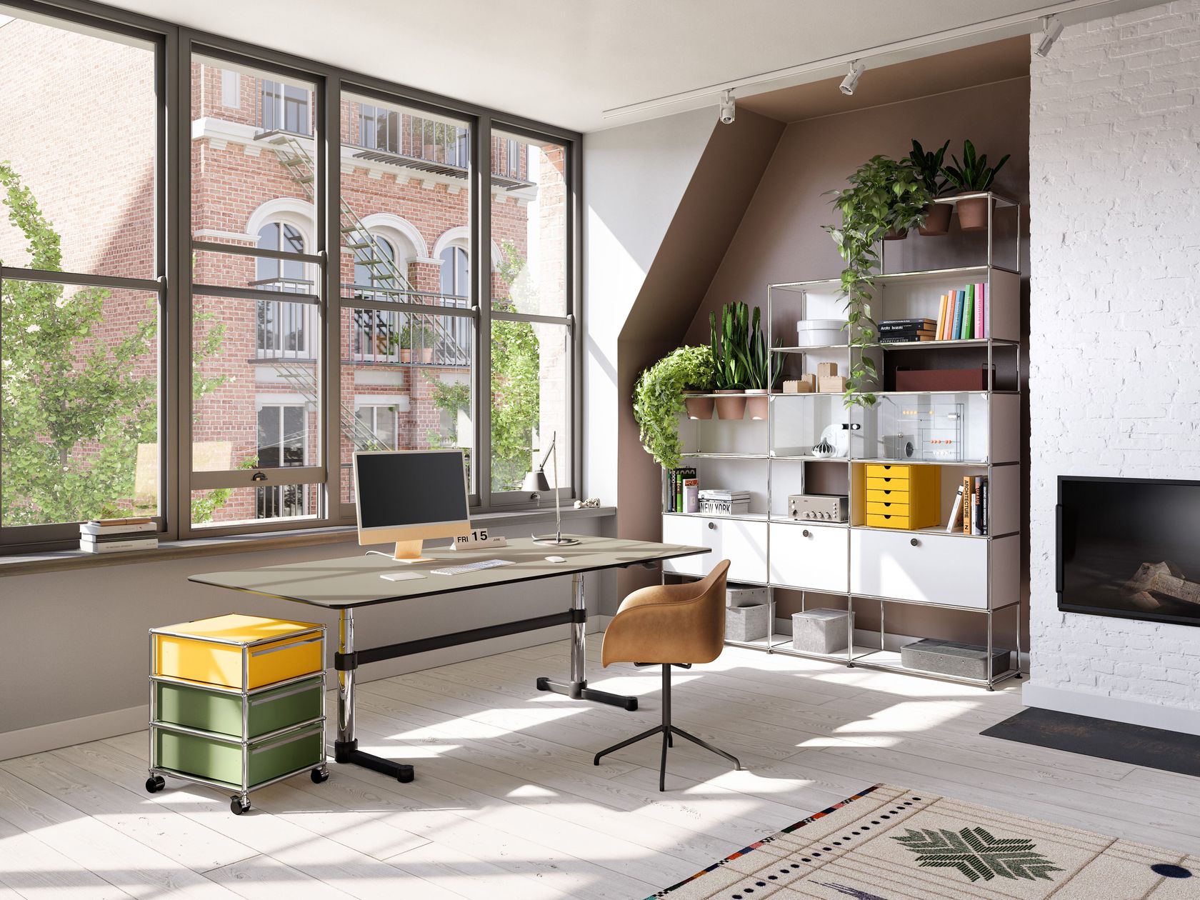 USM: Modular furniture for office and home | Archiproducts