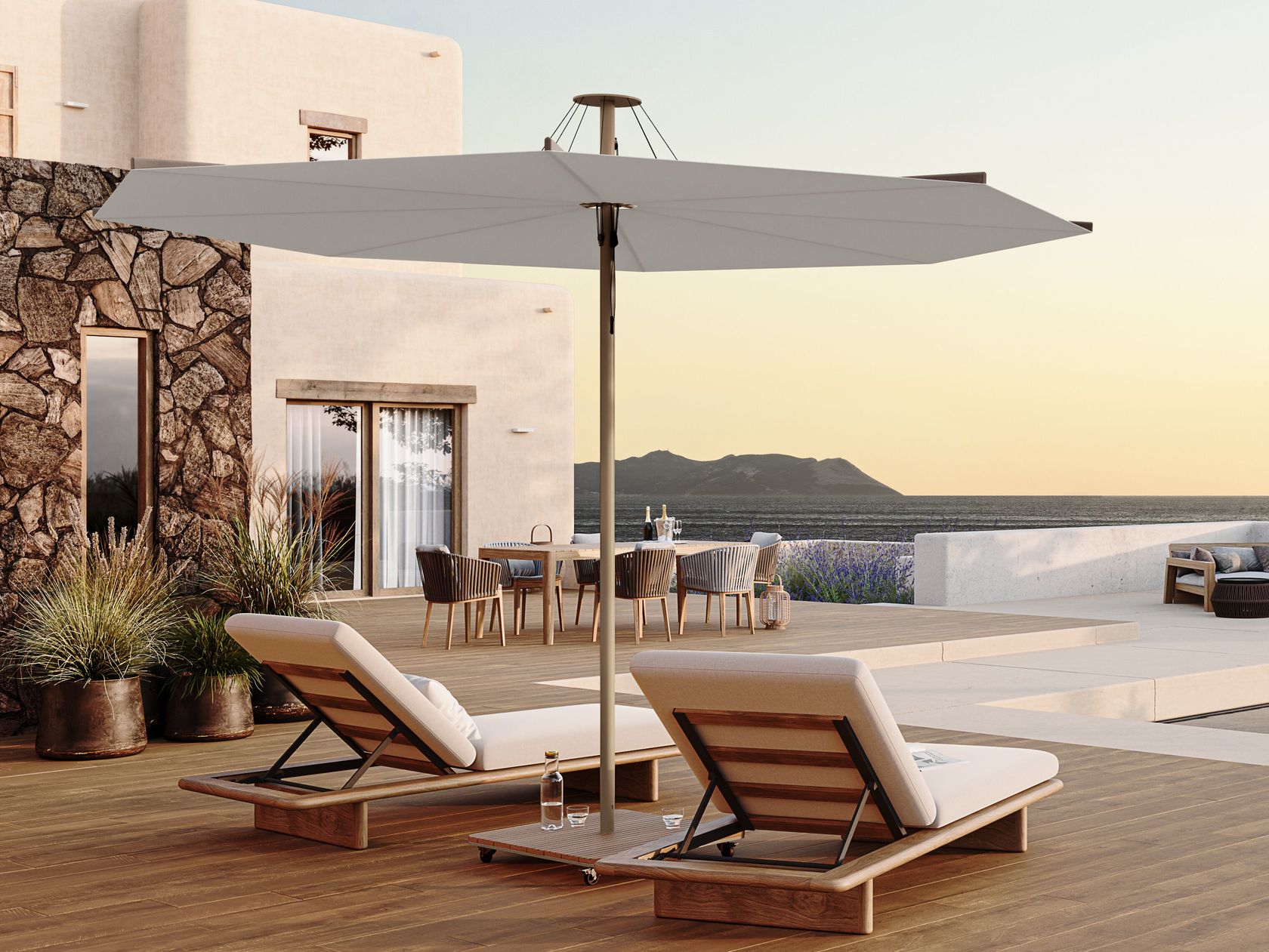 Garden umbrellas Revit | Archiproducts