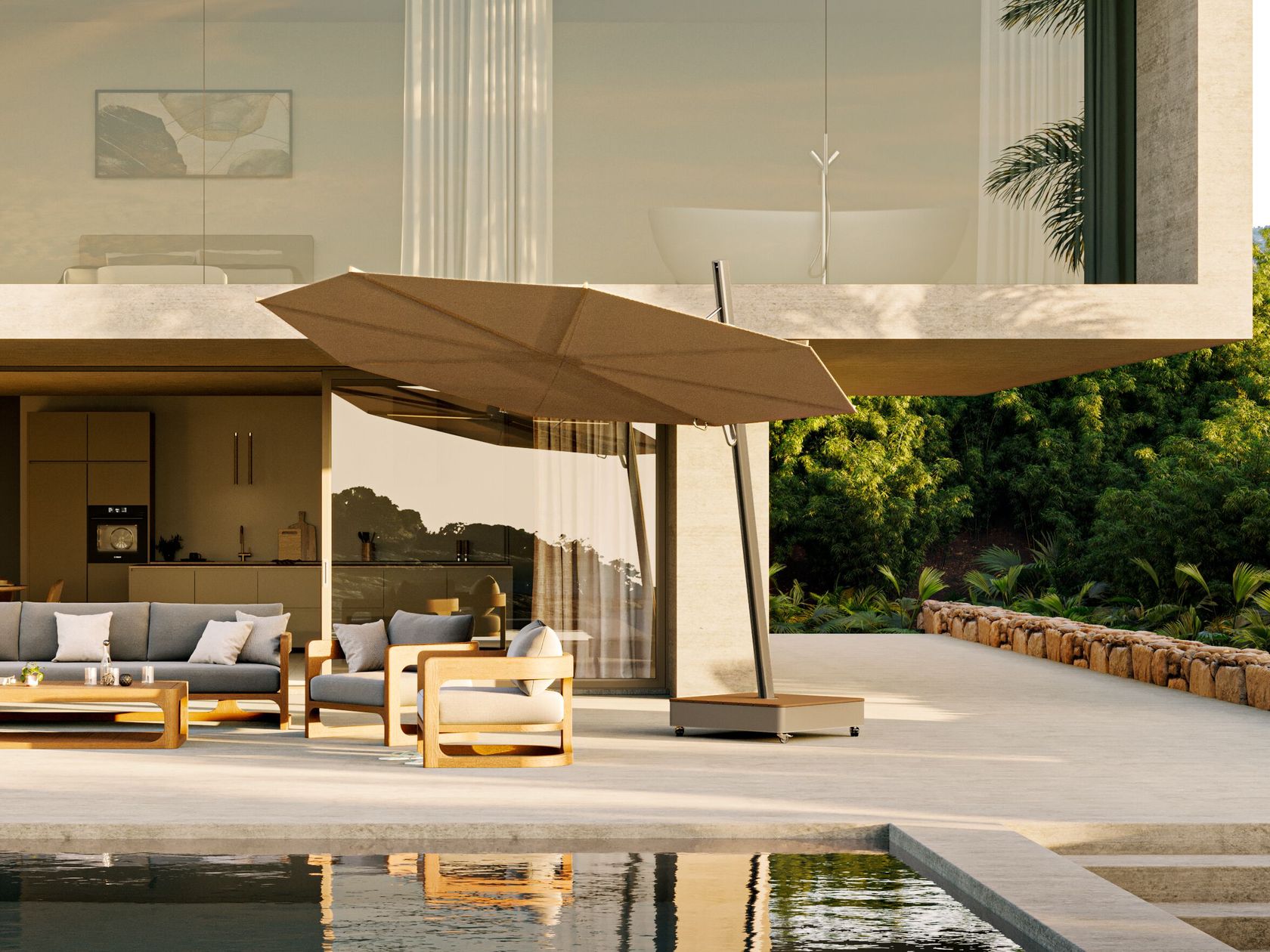 Garden umbrellas Revit | Archiproducts