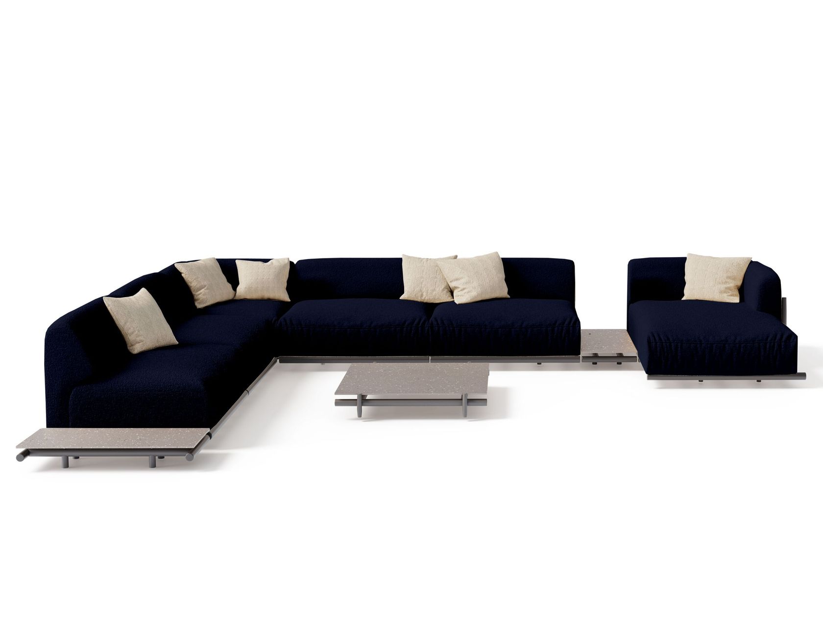 DAVOS Garden sofa By Unopiù