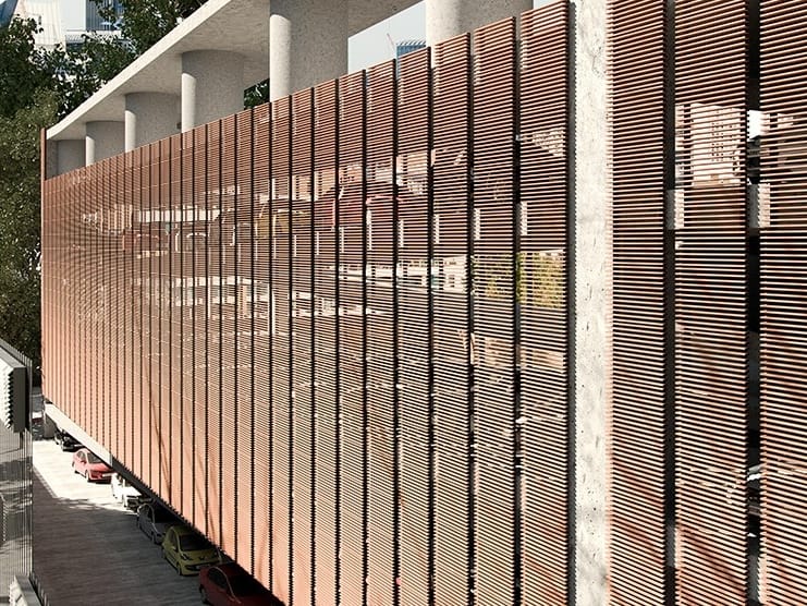 V-5 | Solar shading Aluminium solar shading By Saxun