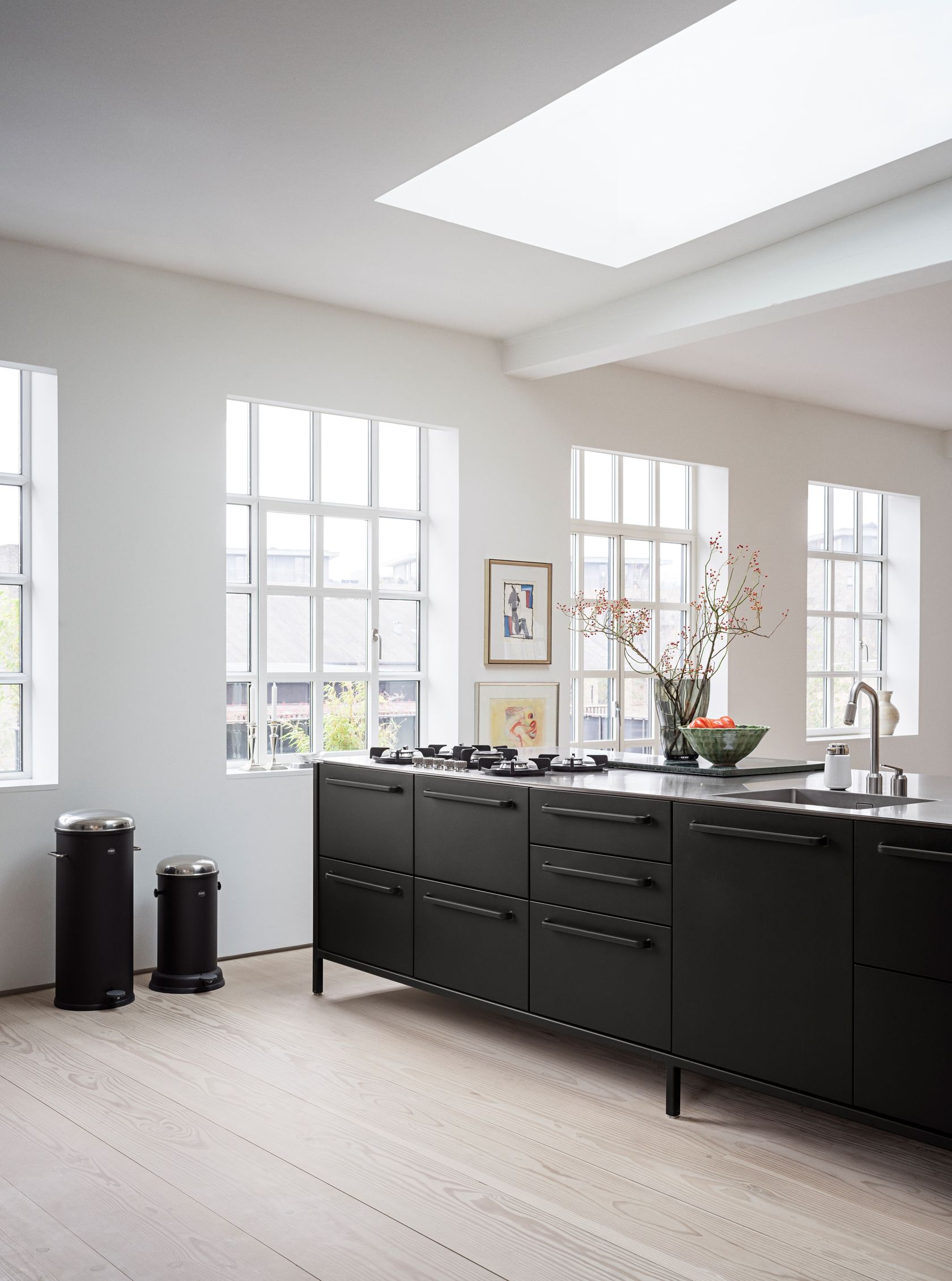 V1 | Steel kitchen Steel fitted kitchen By Vipp