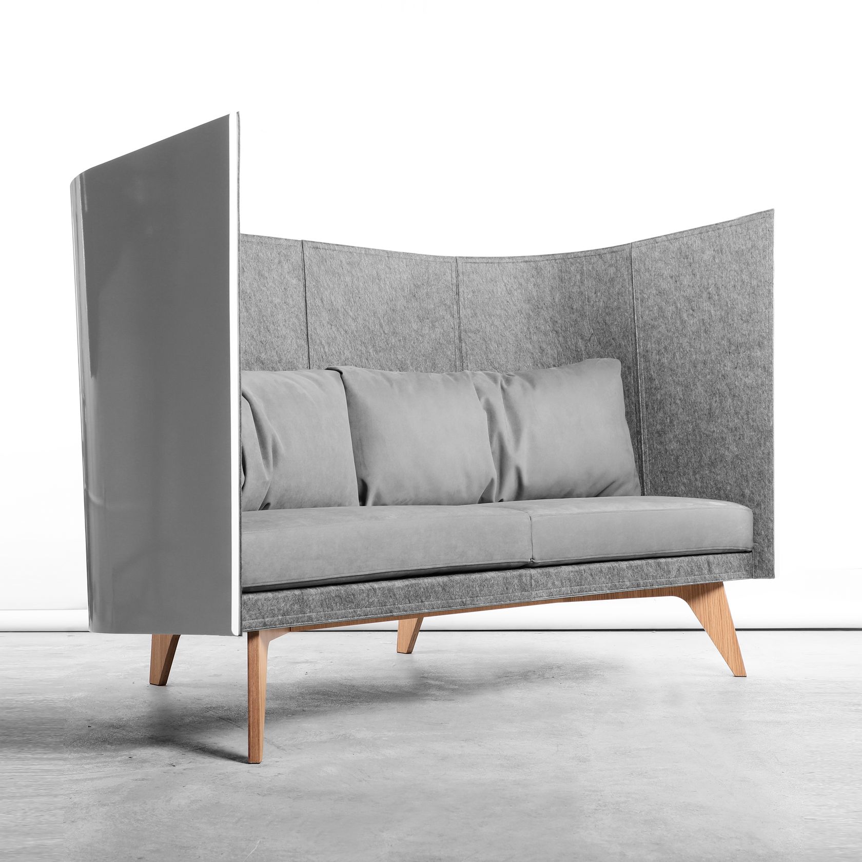 2 seater high-back sofa V2 By ODESD2 design Svyatoslav Zbroy