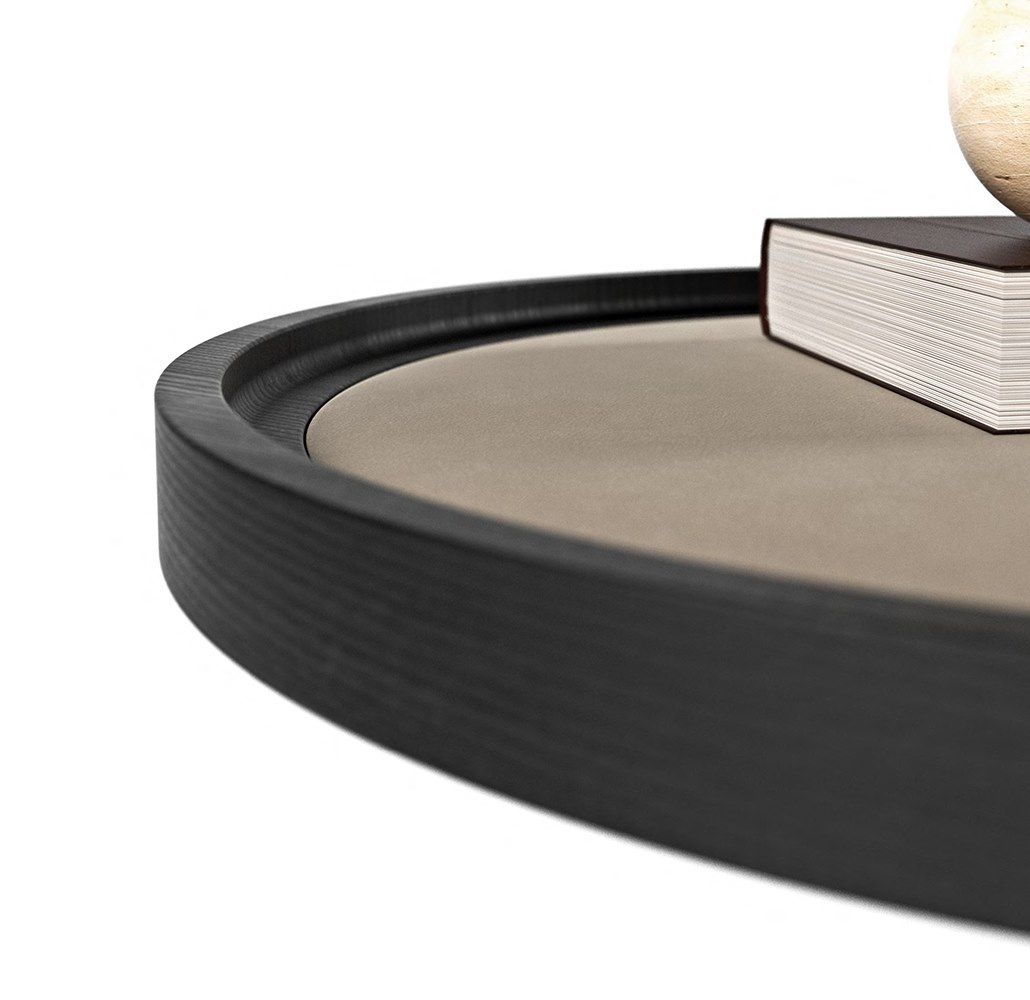 V212 Round ash coffee table By Aston Martin